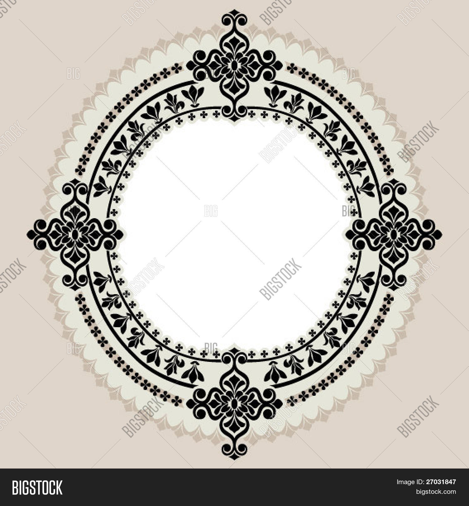 Circle Border Vector & Photo (Free Trial) | Bigstock