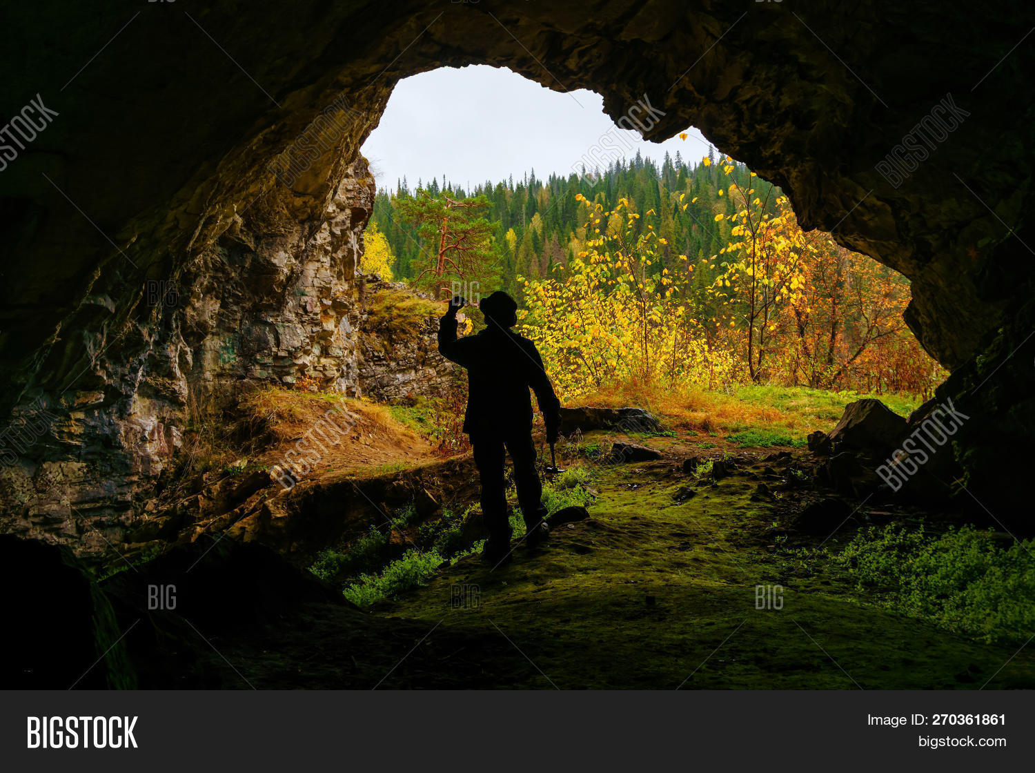 Silhouette Geologist Image & Photo (Free Trial) | Bigstock