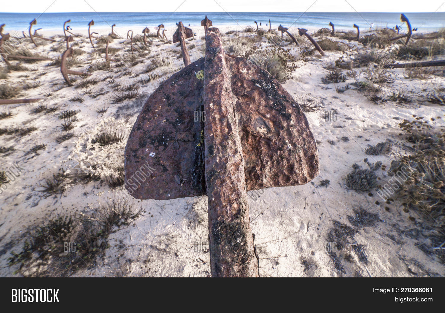 Rusty Anchor Detail. Image & Photo (Free Trial) | Bigstock