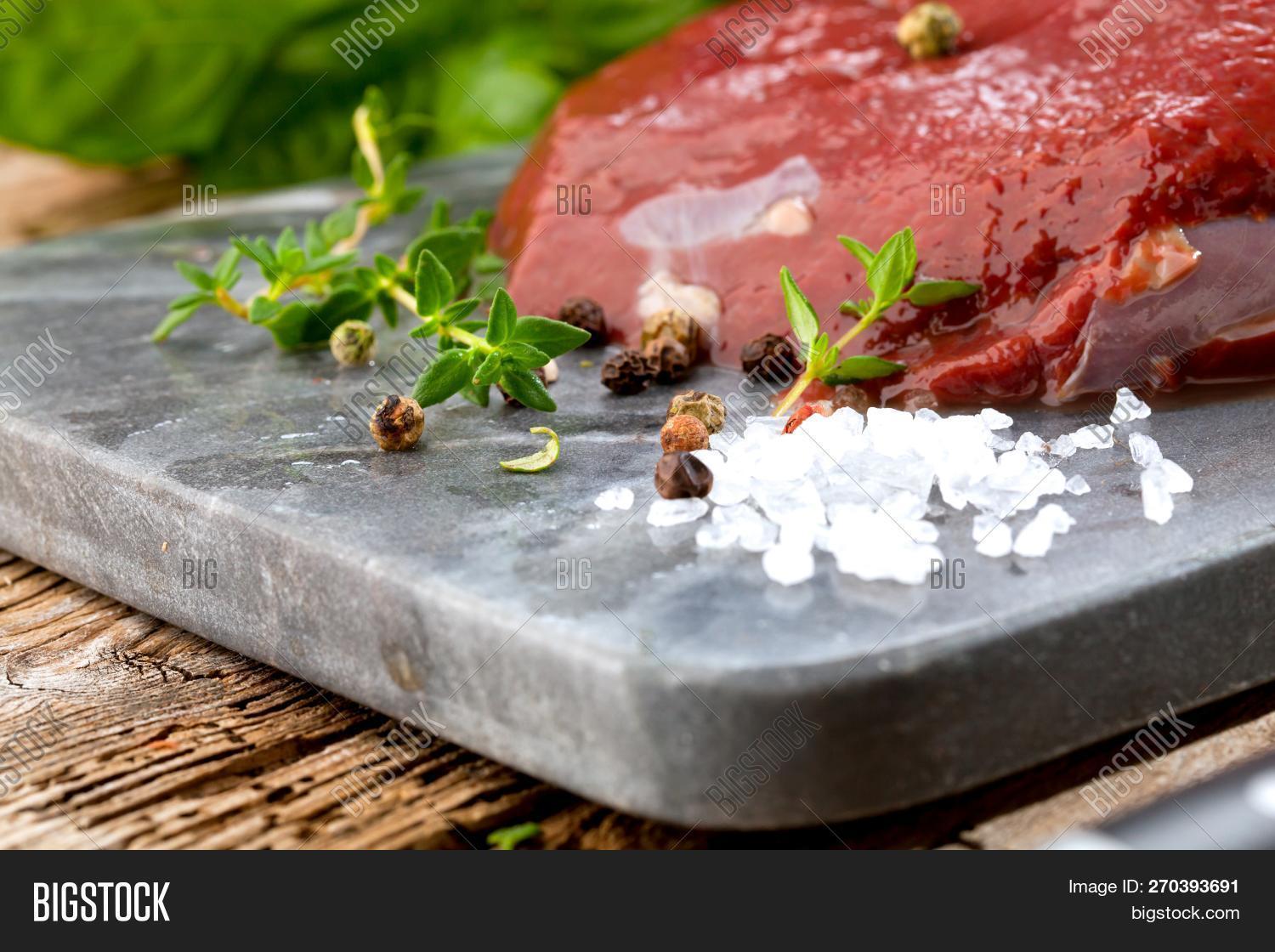 Fresh Cow Liver On Image & Photo (Free Trial) | Bigstock