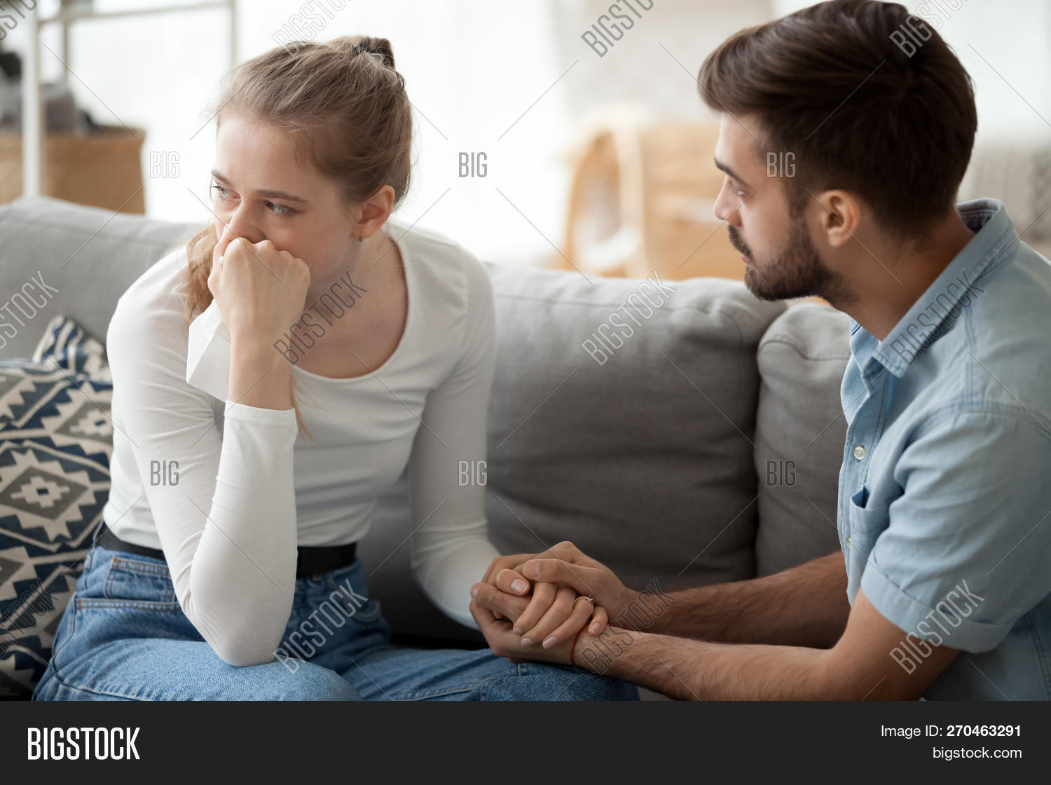 Caring Husband Hold Image & Photo (Free Trial) | Bigstock