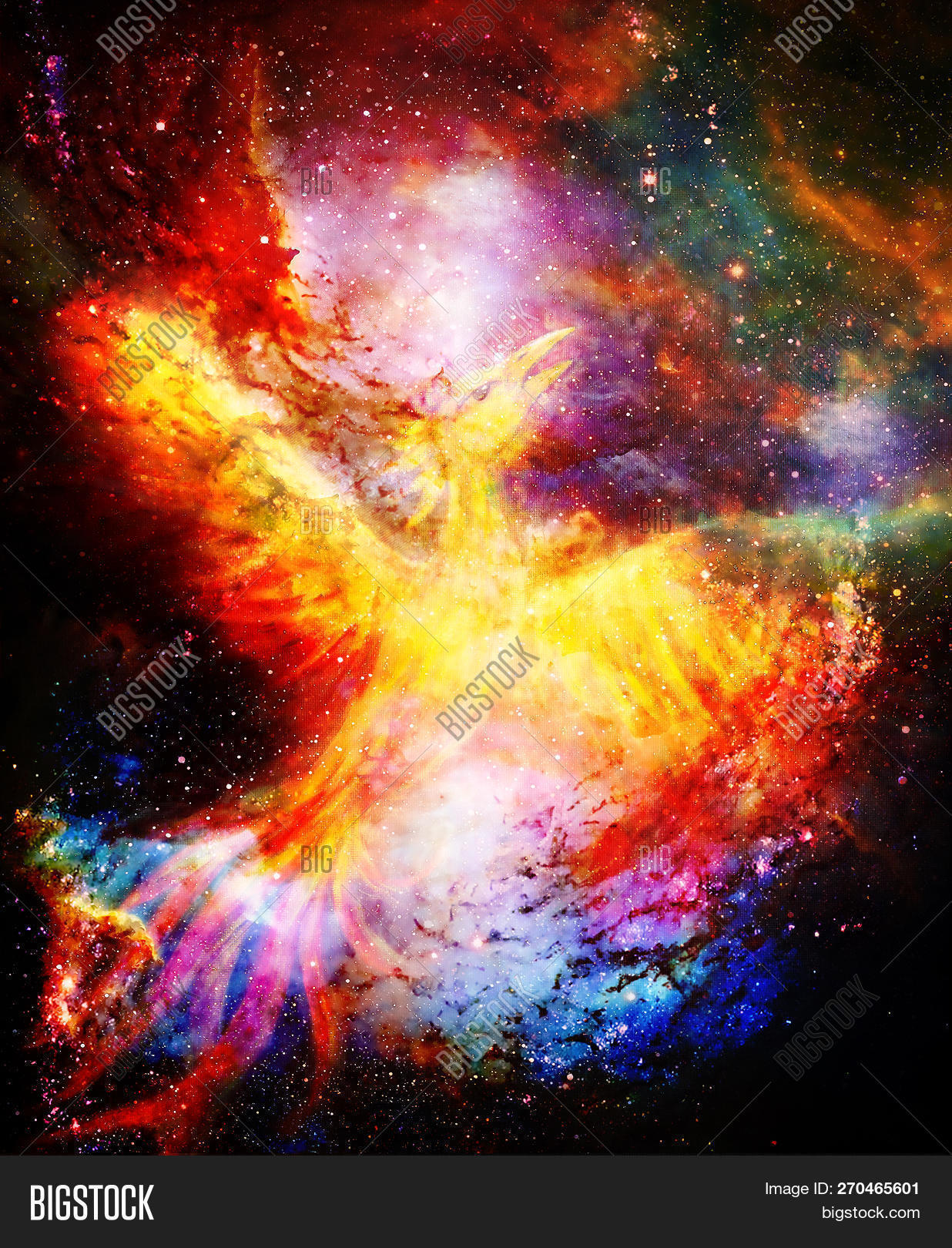 Flying Phoenix Bird Image & Photo (Free Trial) | Bigstock