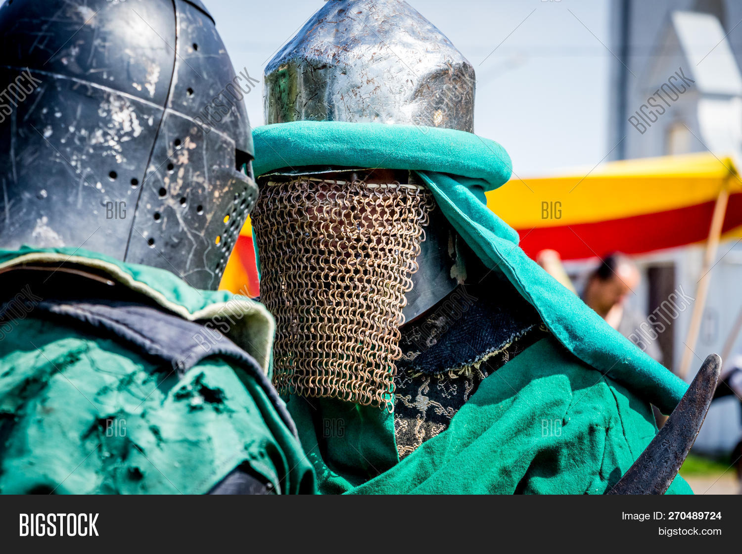Two Knights Combat Image & Photo (Free Trial) | Bigstock