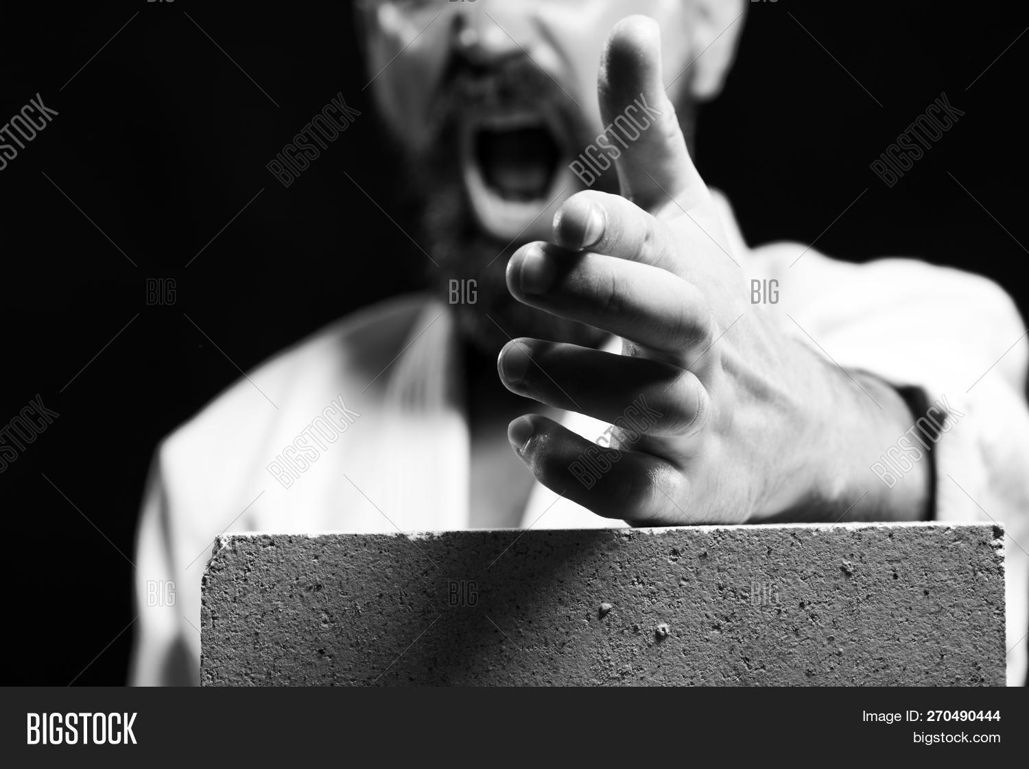 Screaming Fighter Image & Photo (Free Trial) | Bigstock
