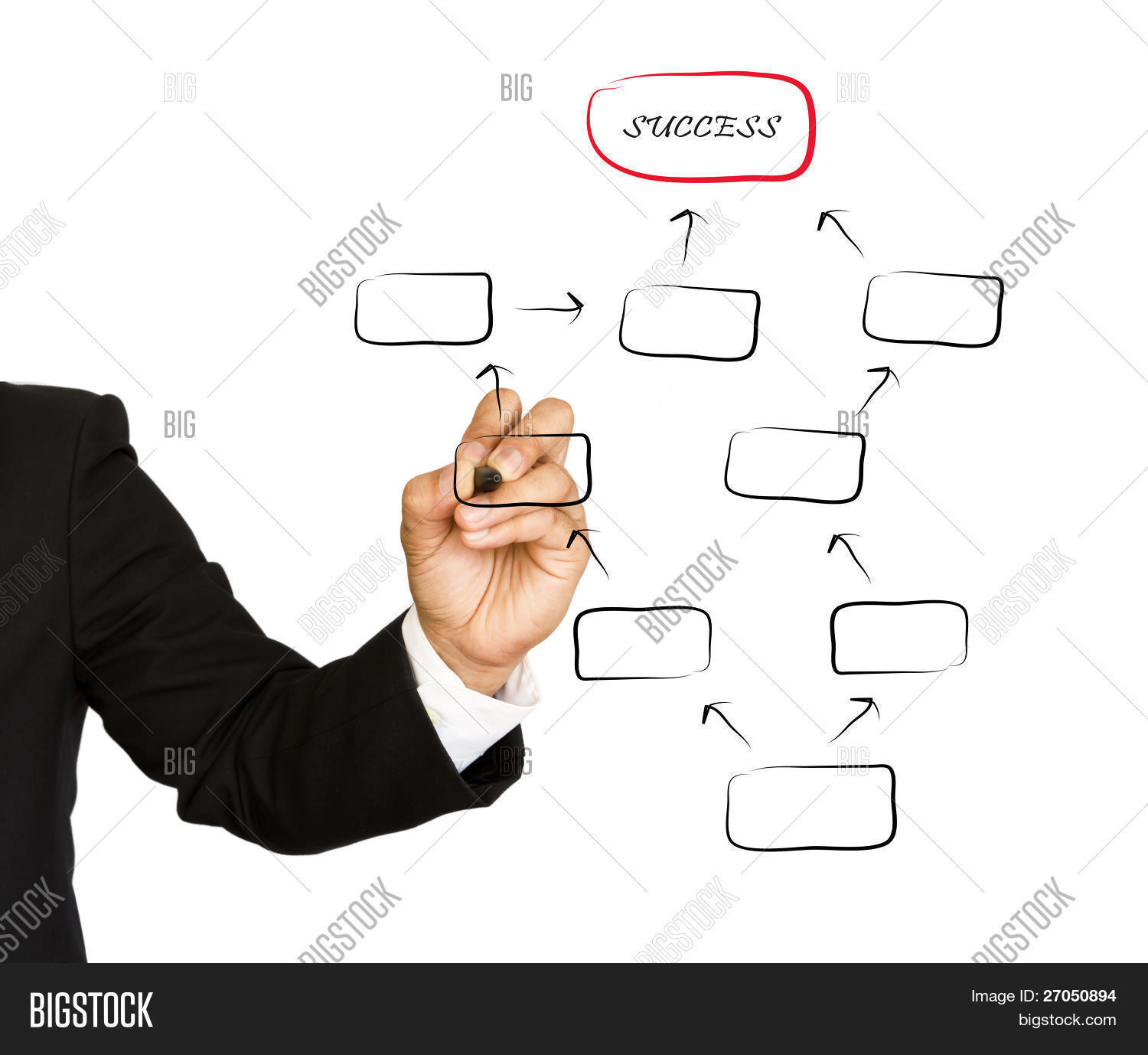 Business Hand Drawing Image & Photo (Free Trial) | Bigstock