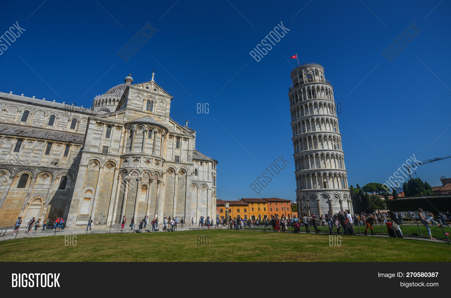Medieval Leaning Tower Image & Photo (Free Trial) | Bigstock