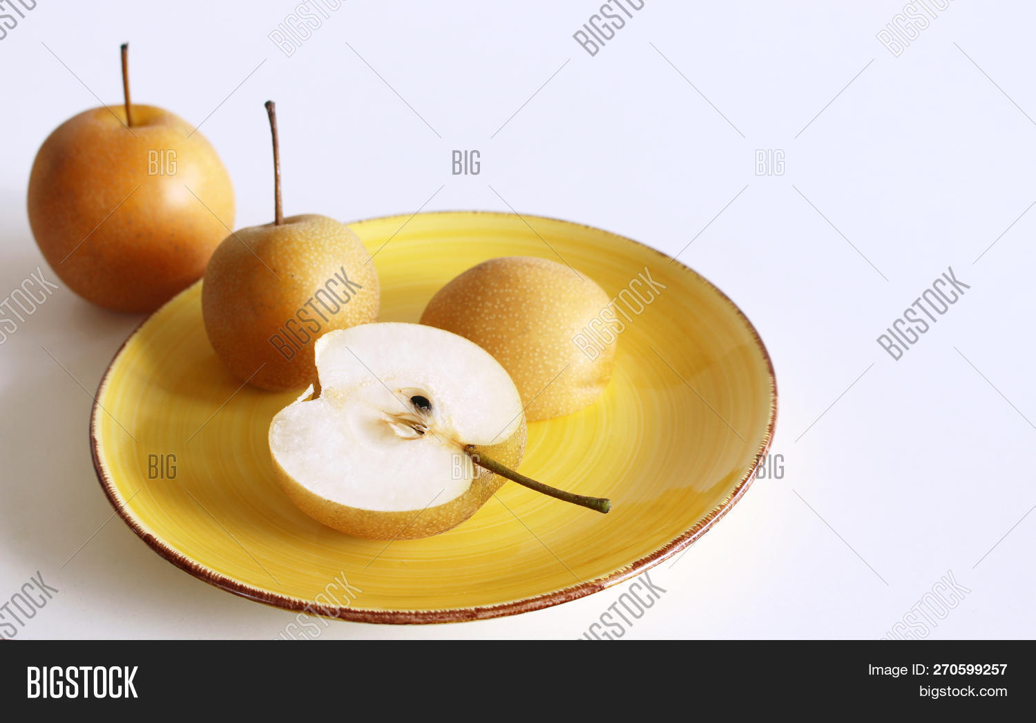 Chinese Golden Pears Image & Photo (Free Trial) | Bigstock