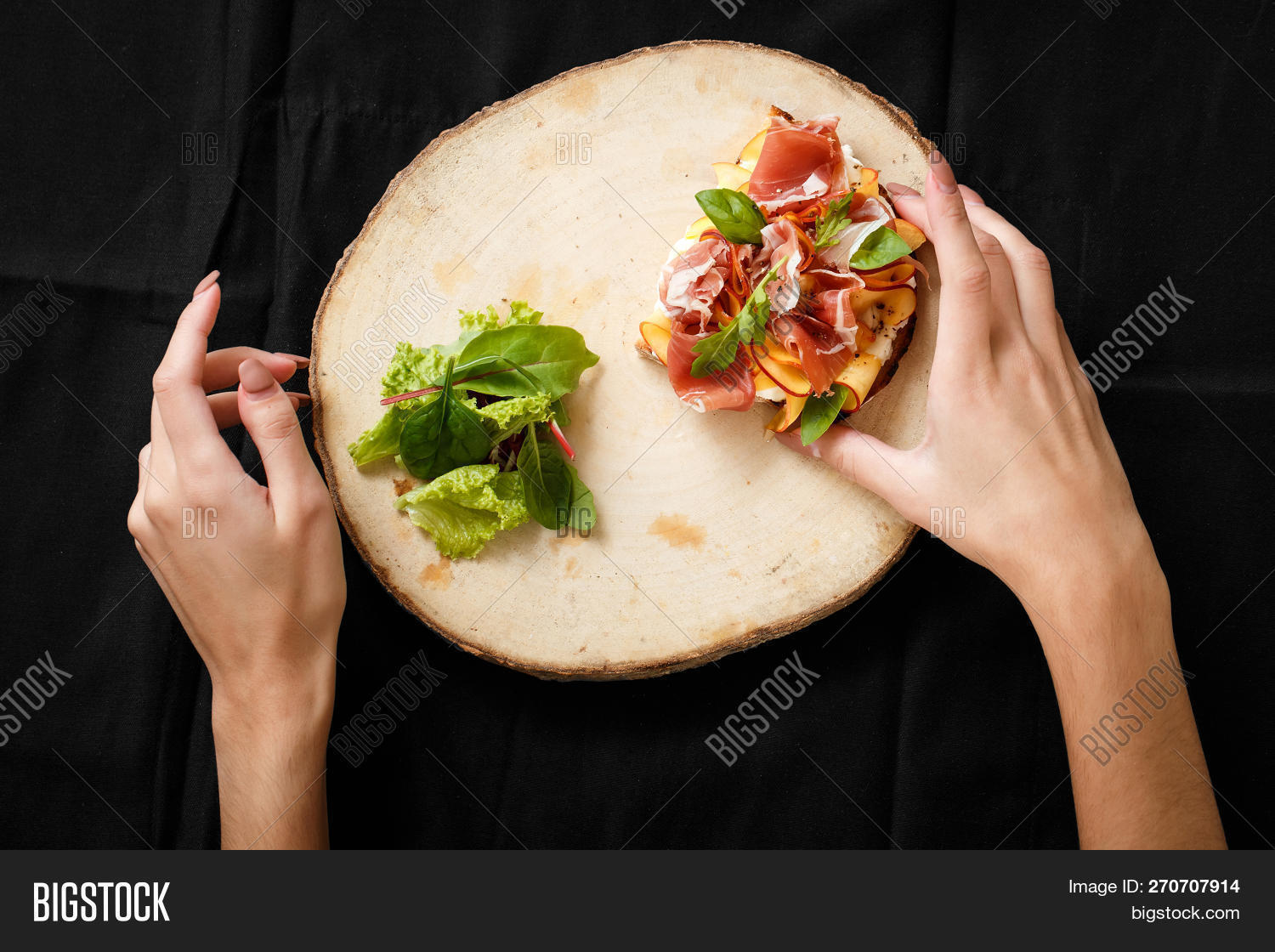 Top View Sandwich Image & Photo (Free Trial) | Bigstock