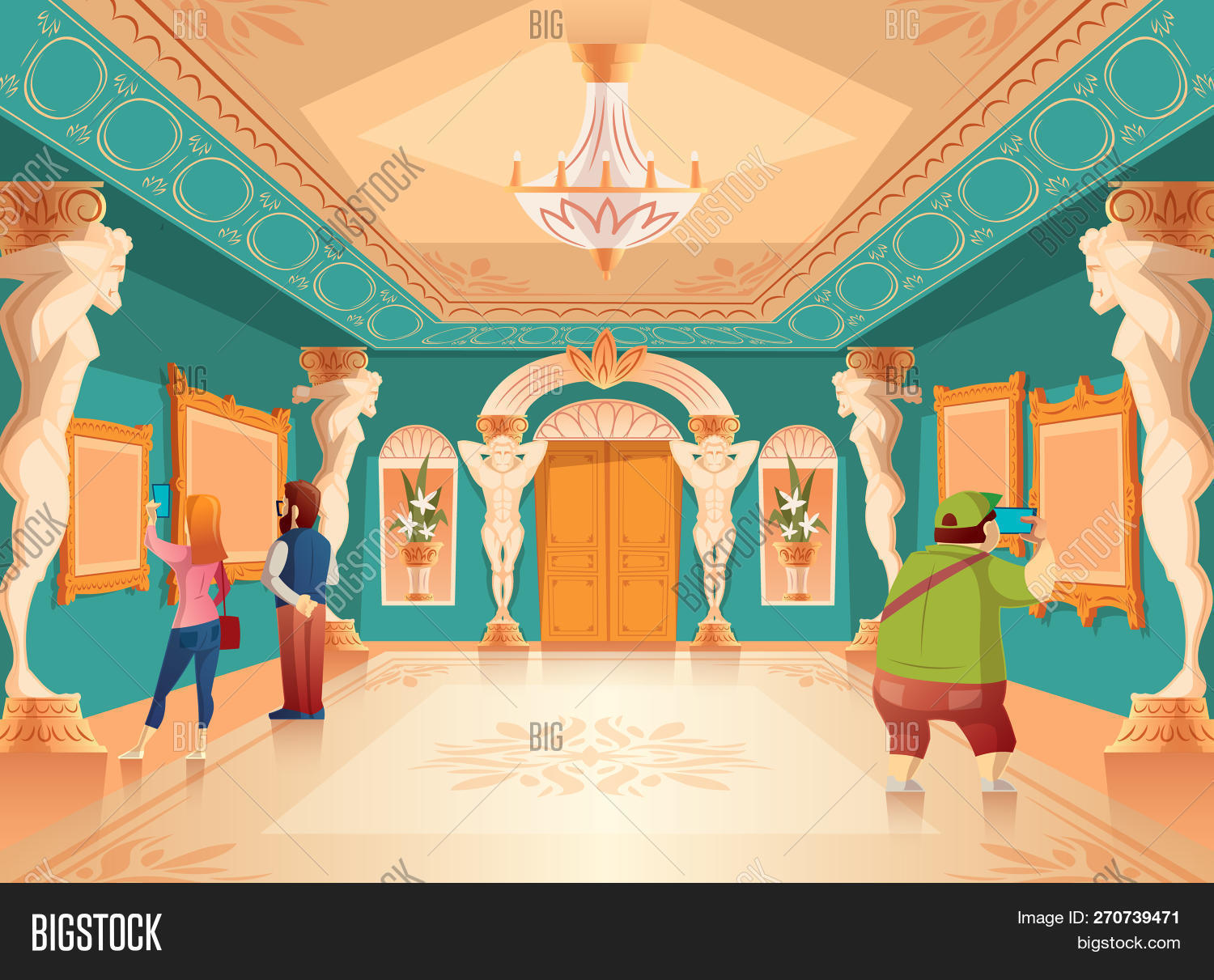 Cartoon Museum Image & Photo (Free Trial) | Bigstock