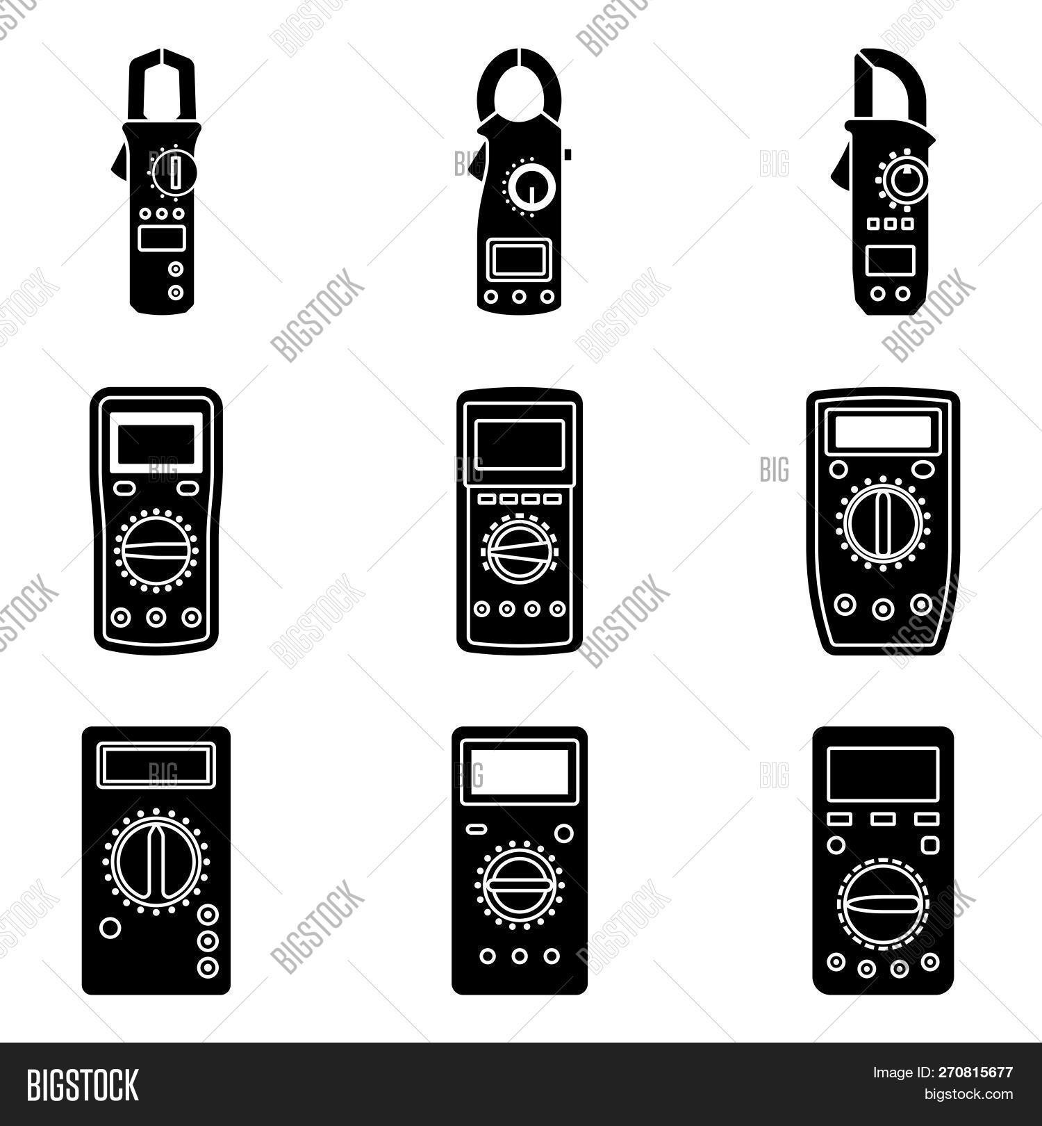 Digital Multimeter Vector & Photo (Free Trial) | Bigstock