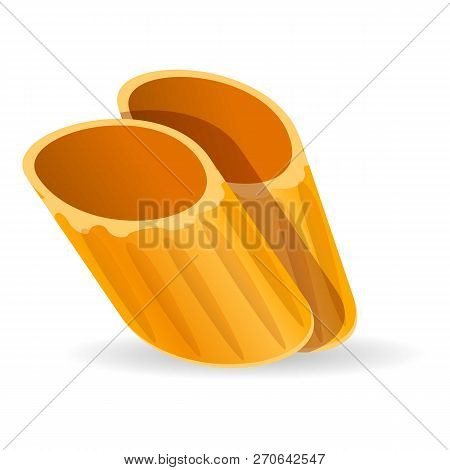 Penne Pasta Icon. Vector & Photo (Free Trial) | Bigstock