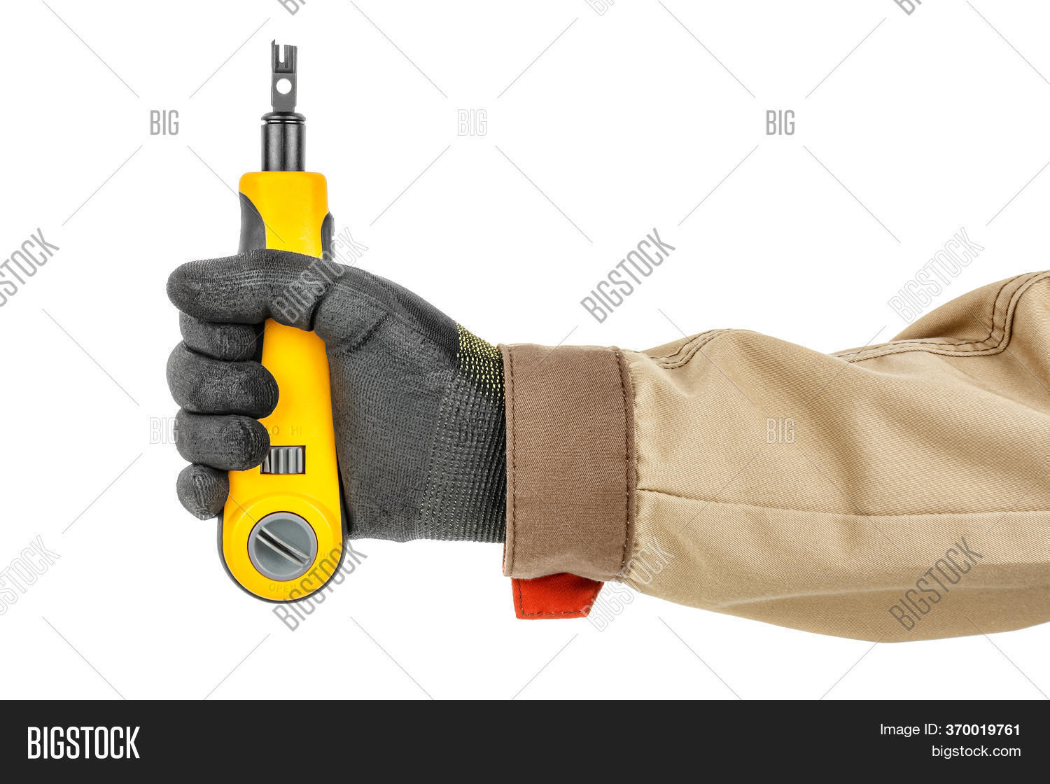 Yellow Crimping Tool Image & Photo (Free Trial) | Bigstock