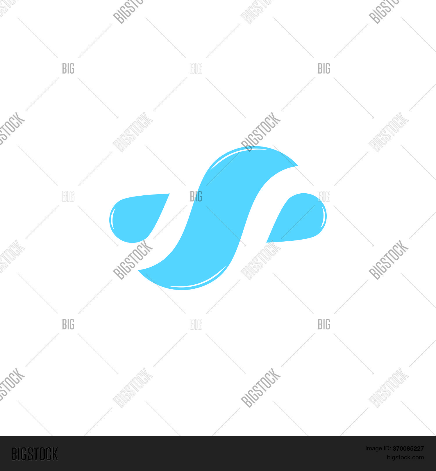 Simple Letter S Vector & Photo (Free Trial) | Bigstock