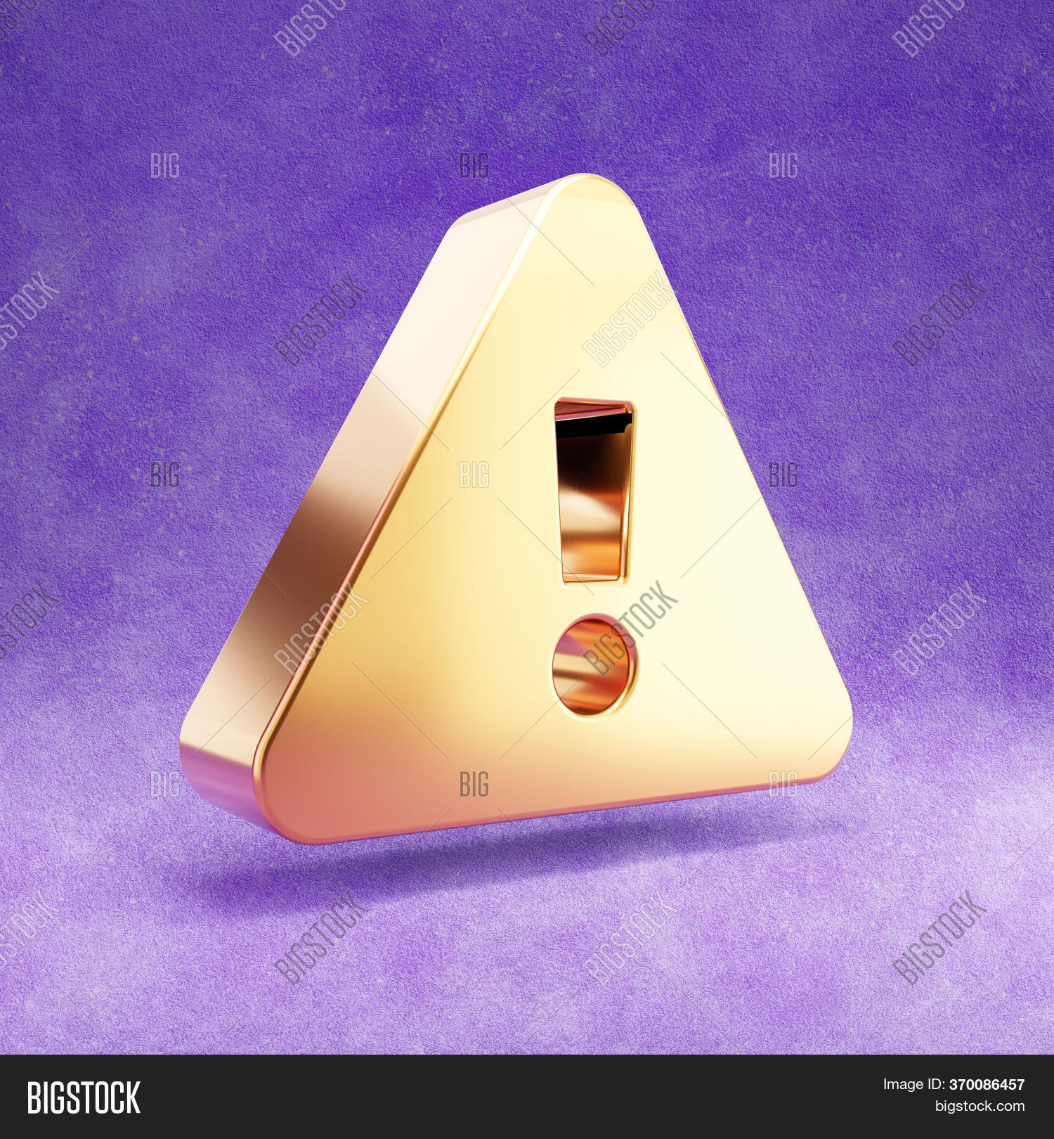 Exclamation Icon. Gold Image & Photo (Free Trial) | Bigstock