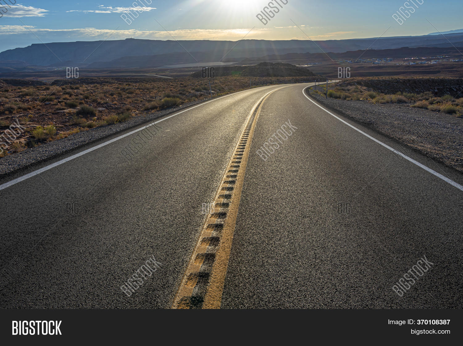 Panoramic View Road Image & Photo (Free Trial) | Bigstock