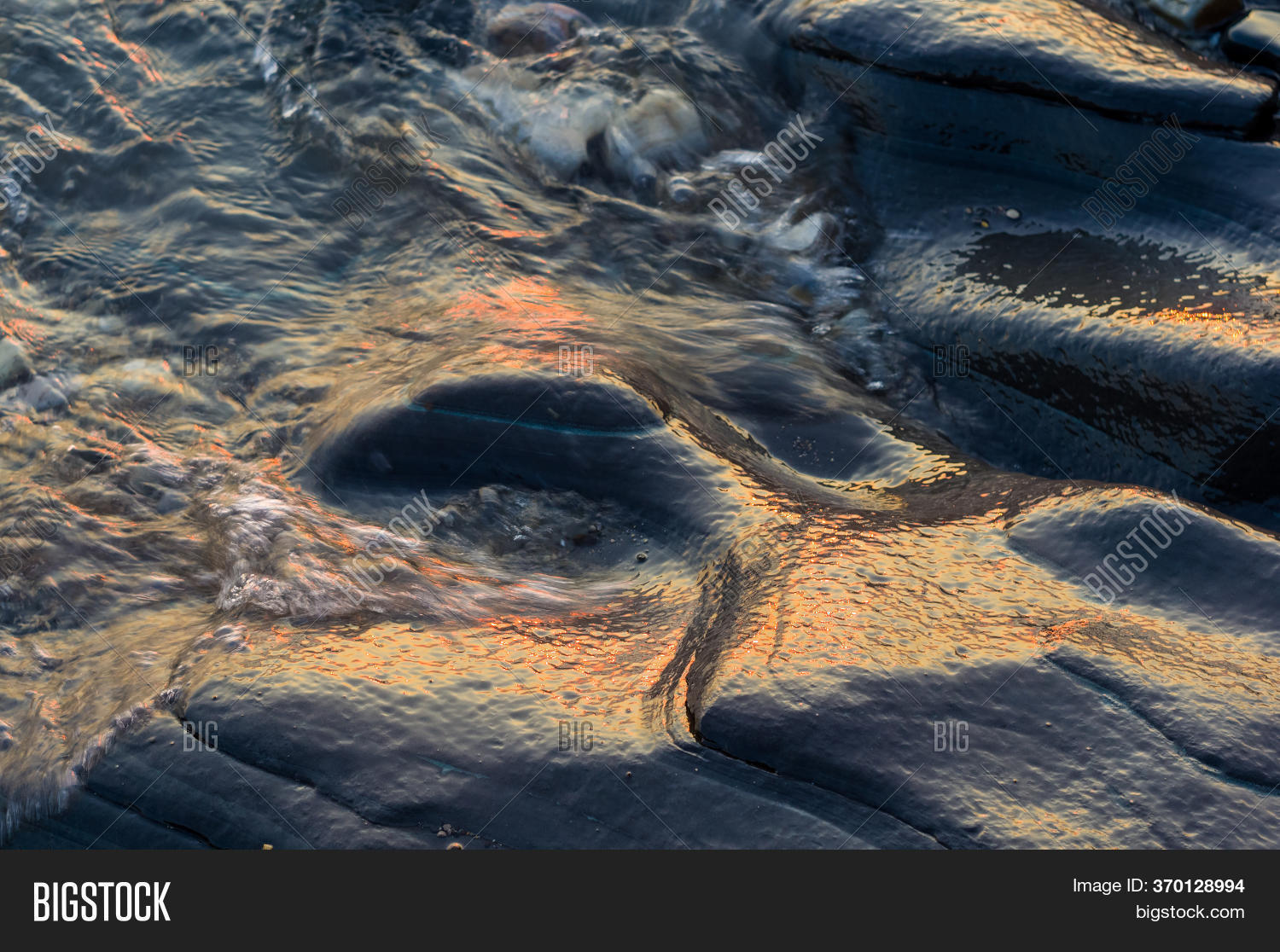 Pebble Stones On Sea Image & Photo (Free Trial) | Bigstock