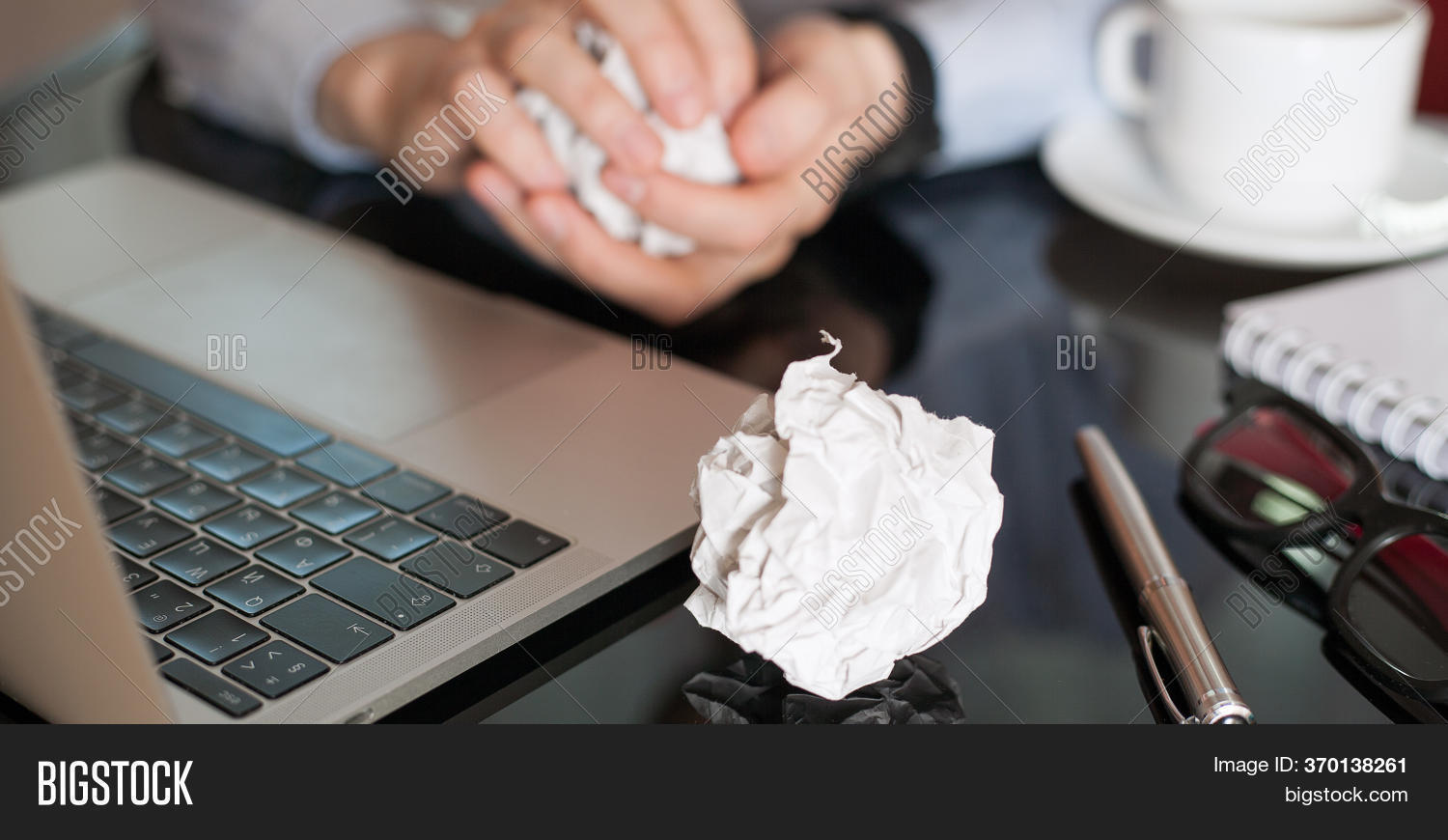 Businessman Crumpling Image & Photo (Free Trial) | Bigstock