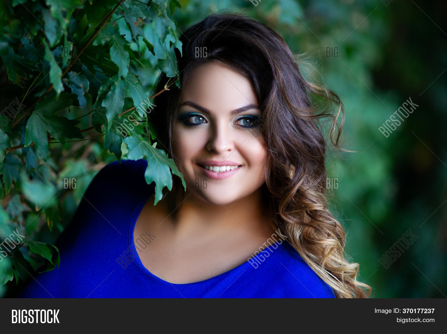 Happy Plus Size Image & Photo (Free Trial) | Bigstock