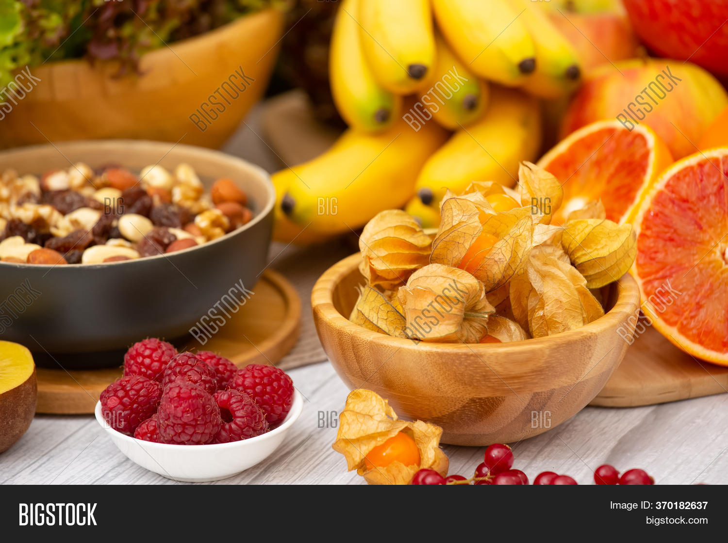 Group Fruits Breakfast Image & Photo (Free Trial) | Bigstock