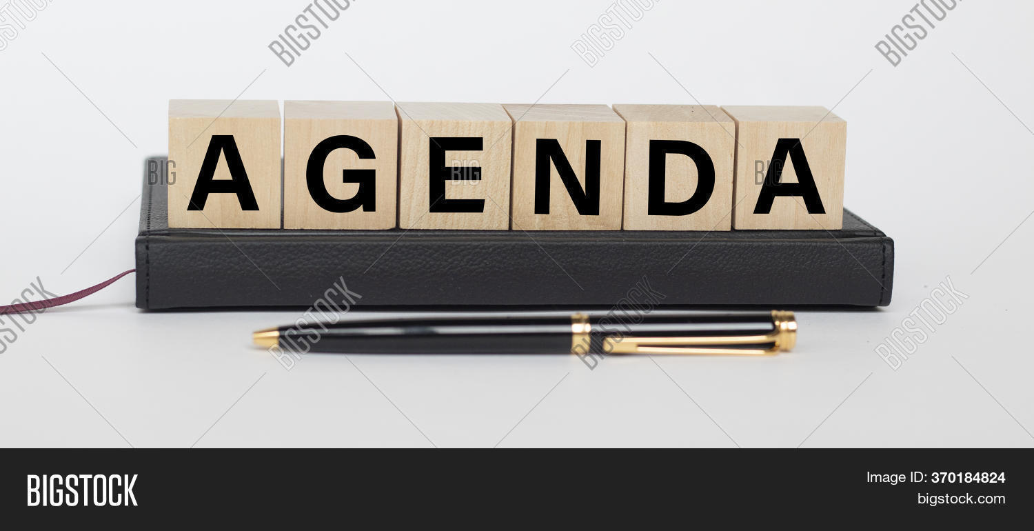 Agenda Word Made Image & Photo (Free Trial) | Bigstock