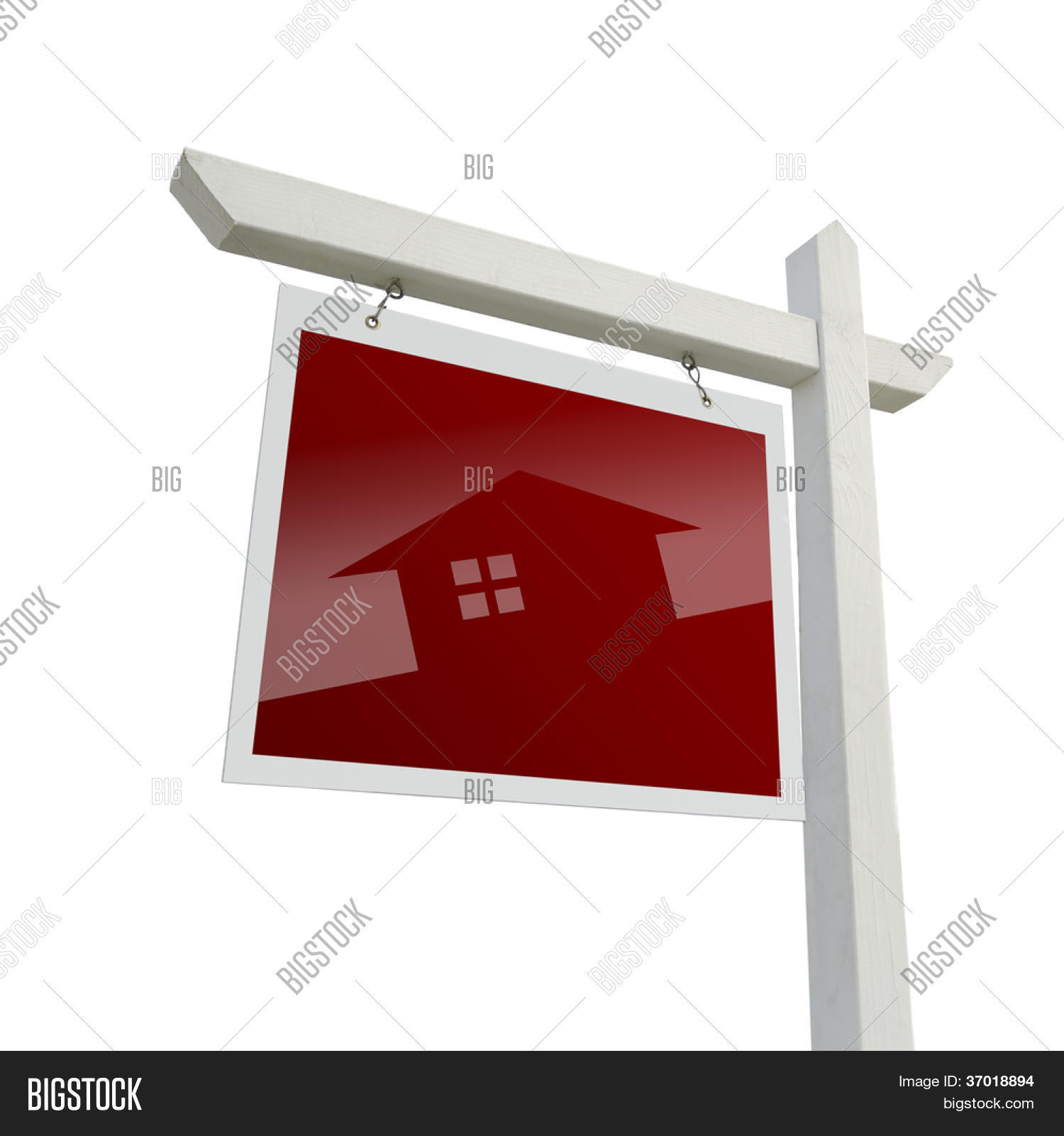 Red Real Estate Sign Image & Photo (Free Trial) | Bigstock