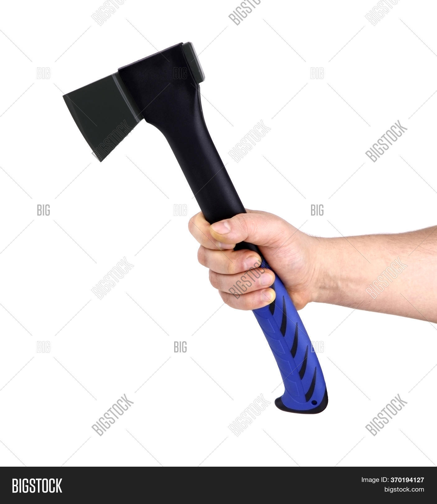 Man's Hand Axe. Hand Image & Photo (Free Trial) | Bigstock