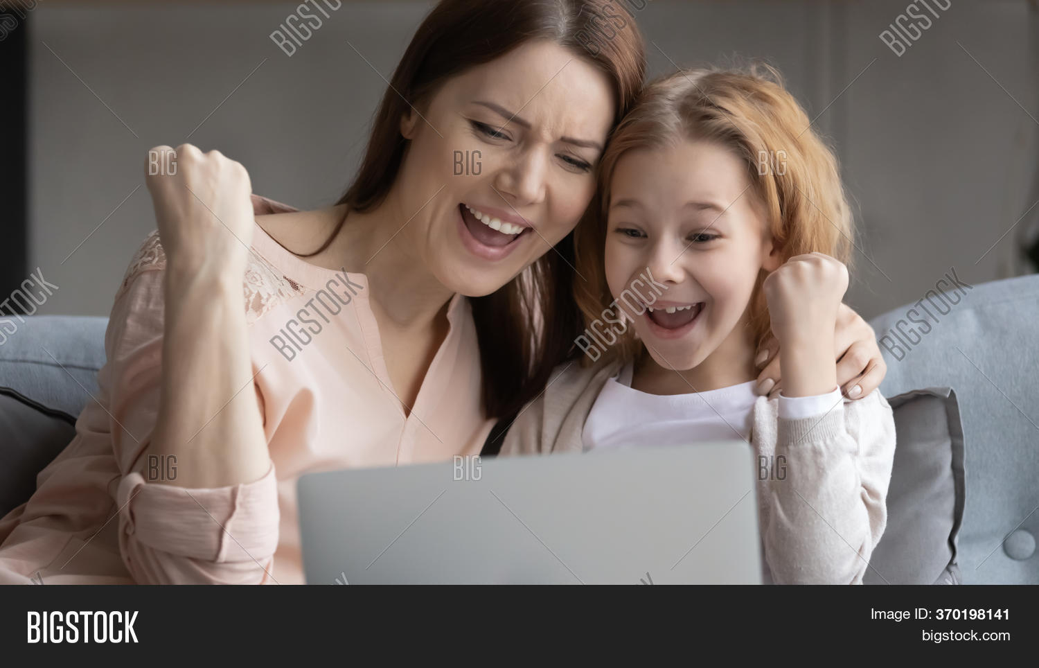 Excited Young Mom Image & Photo (Free Trial) | Bigstock