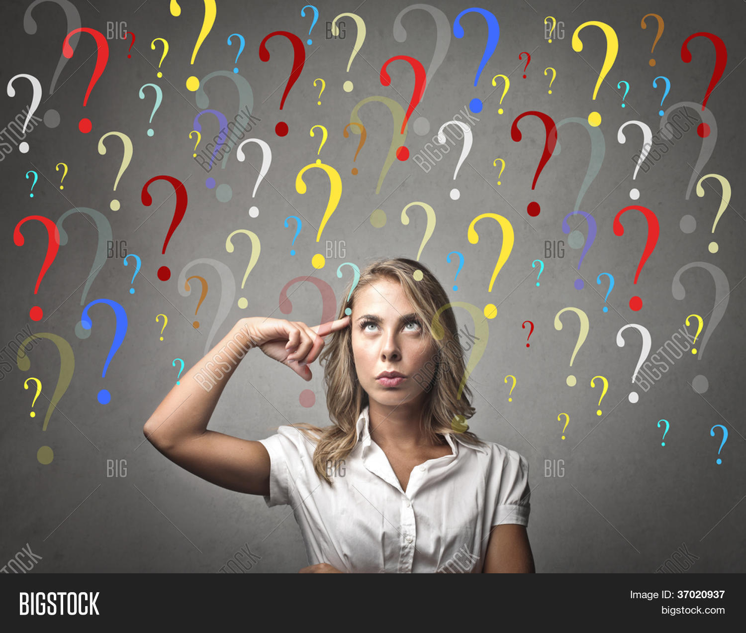 Girl Thinking. Image & Photo (Free Trial) | Bigstock