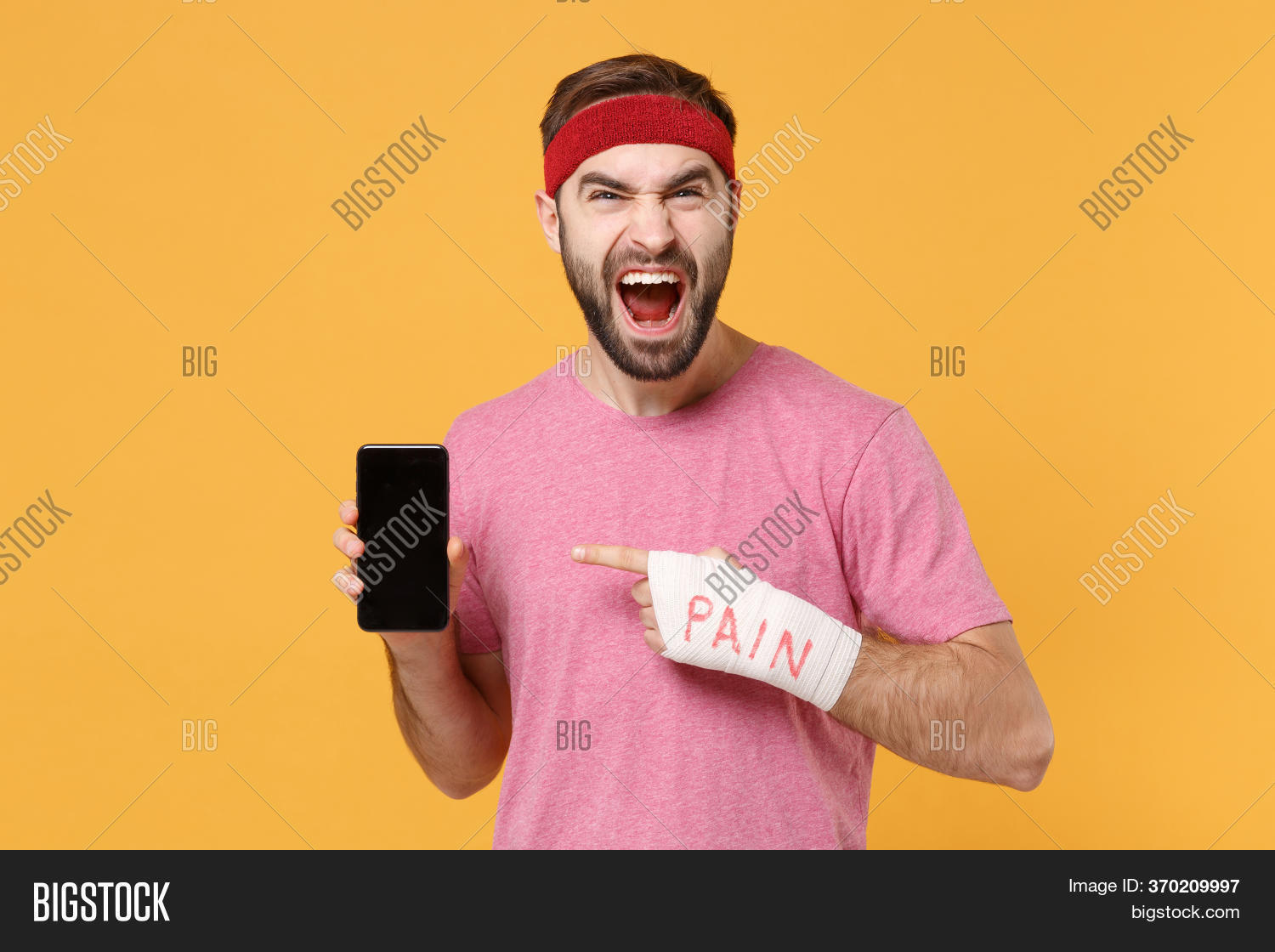 Screaming Fitness Guy Image & Photo (Free Trial) | Bigstock