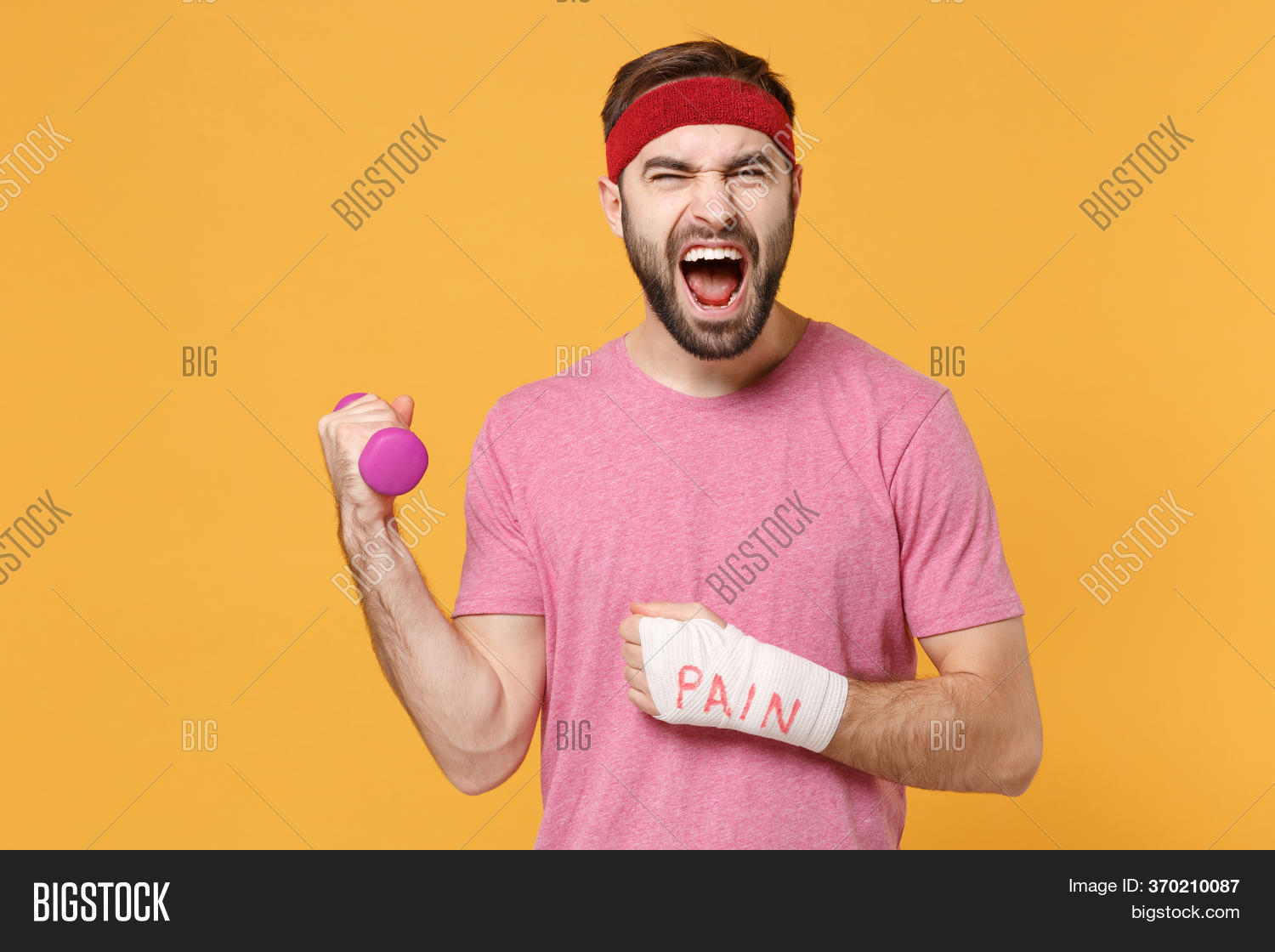 Screaming Fitness Guy Image & Photo (Free Trial) | Bigstock