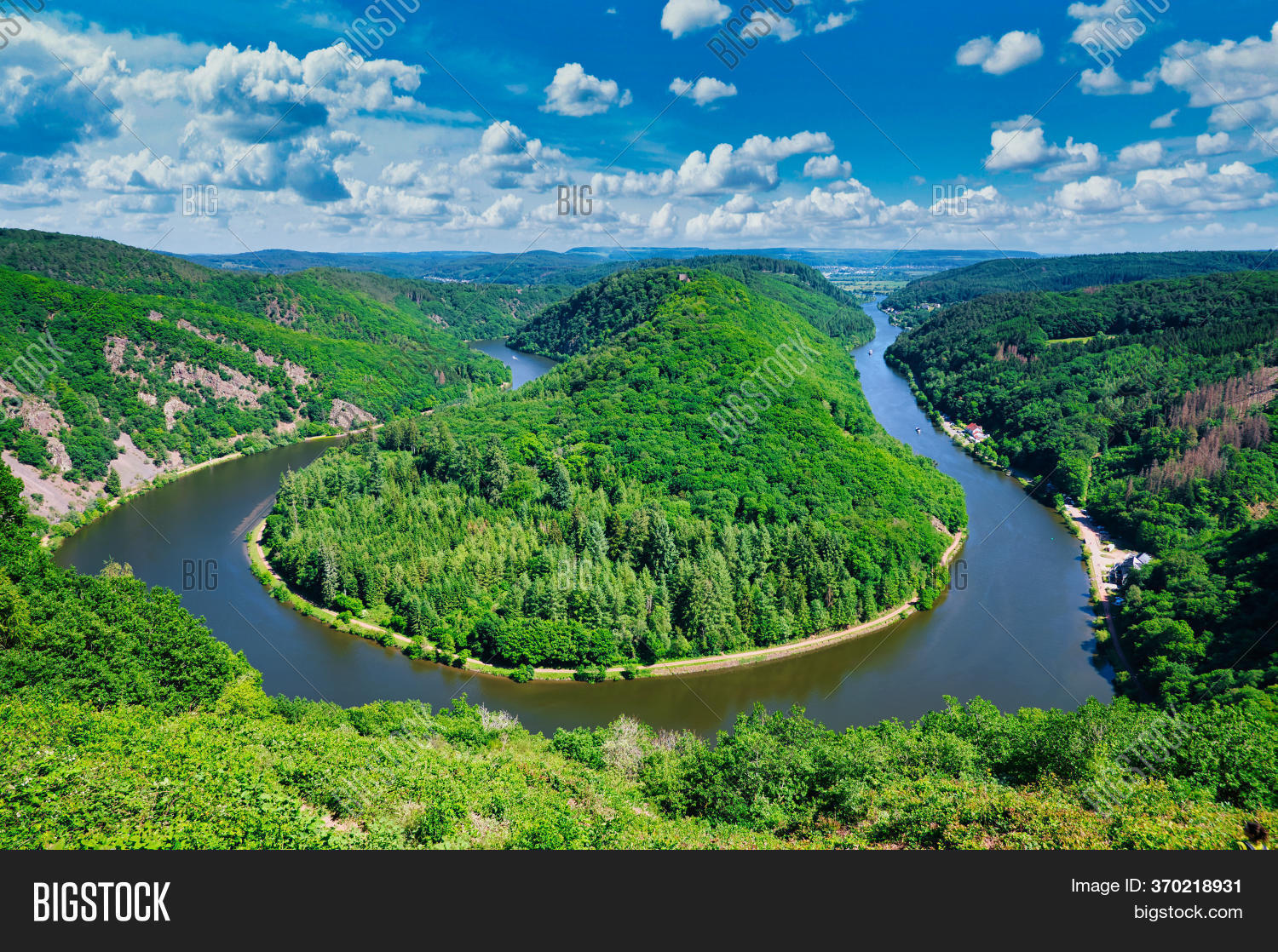 Bend River Saar, Known Image & Photo (Free Trial) | Bigstock