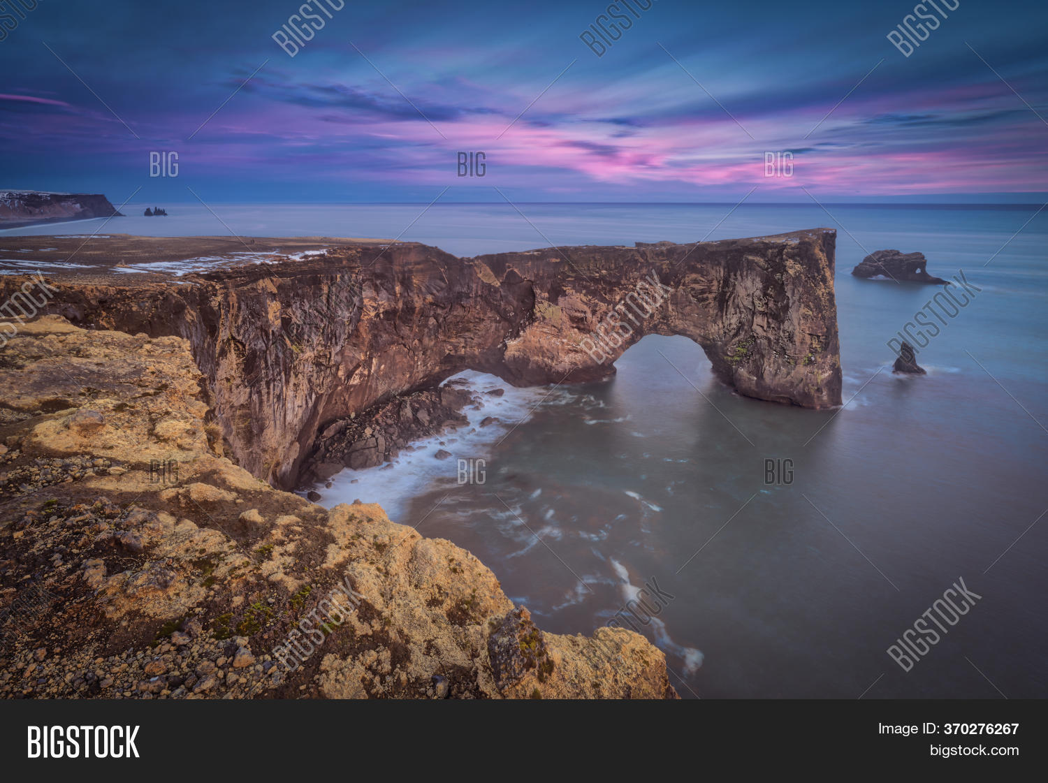 Sea Cliffs Dyrhólaey Image & Photo (Free Trial) | Bigstock