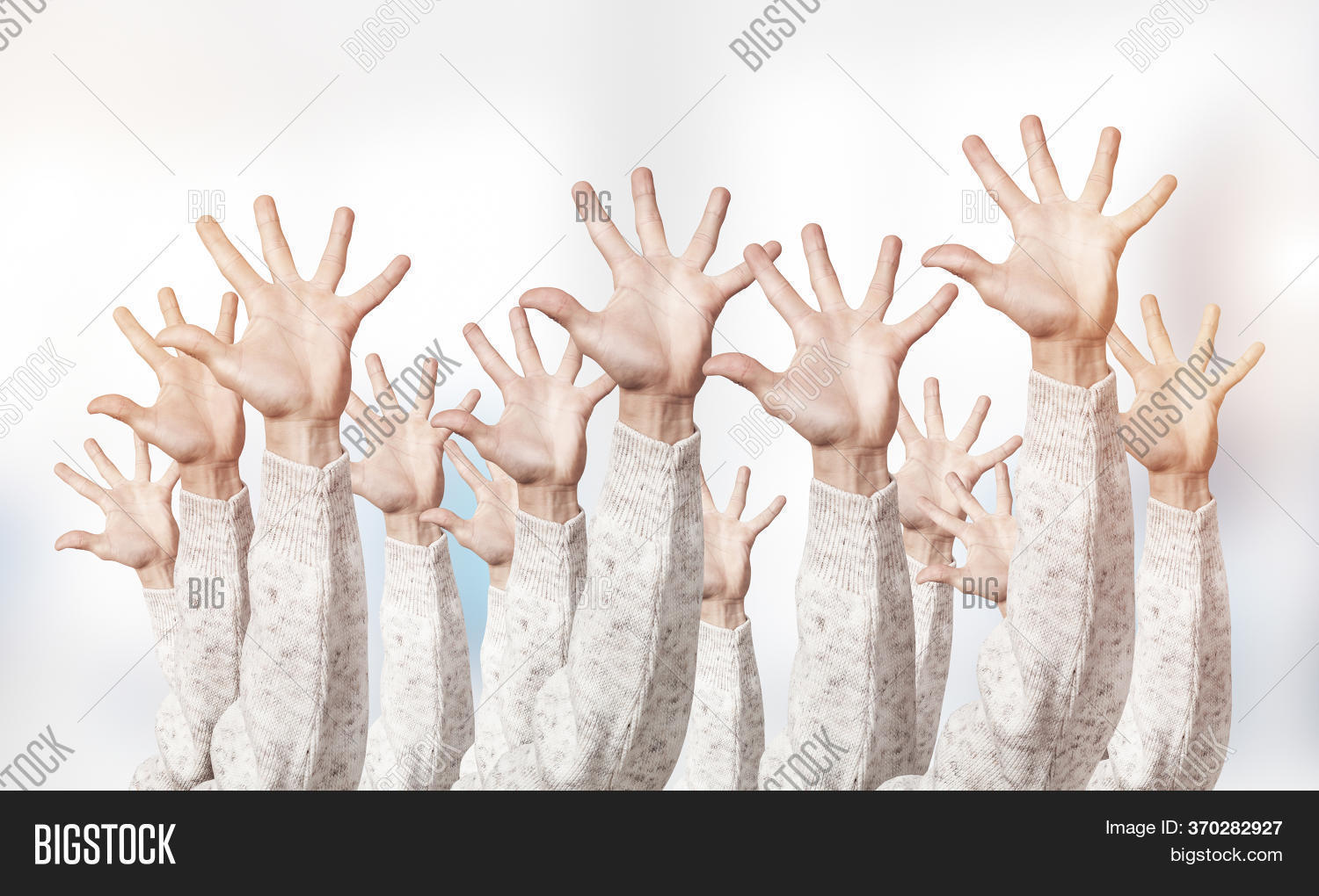 Row Man Hands Showing Image & Photo (Free Trial) | Bigstock