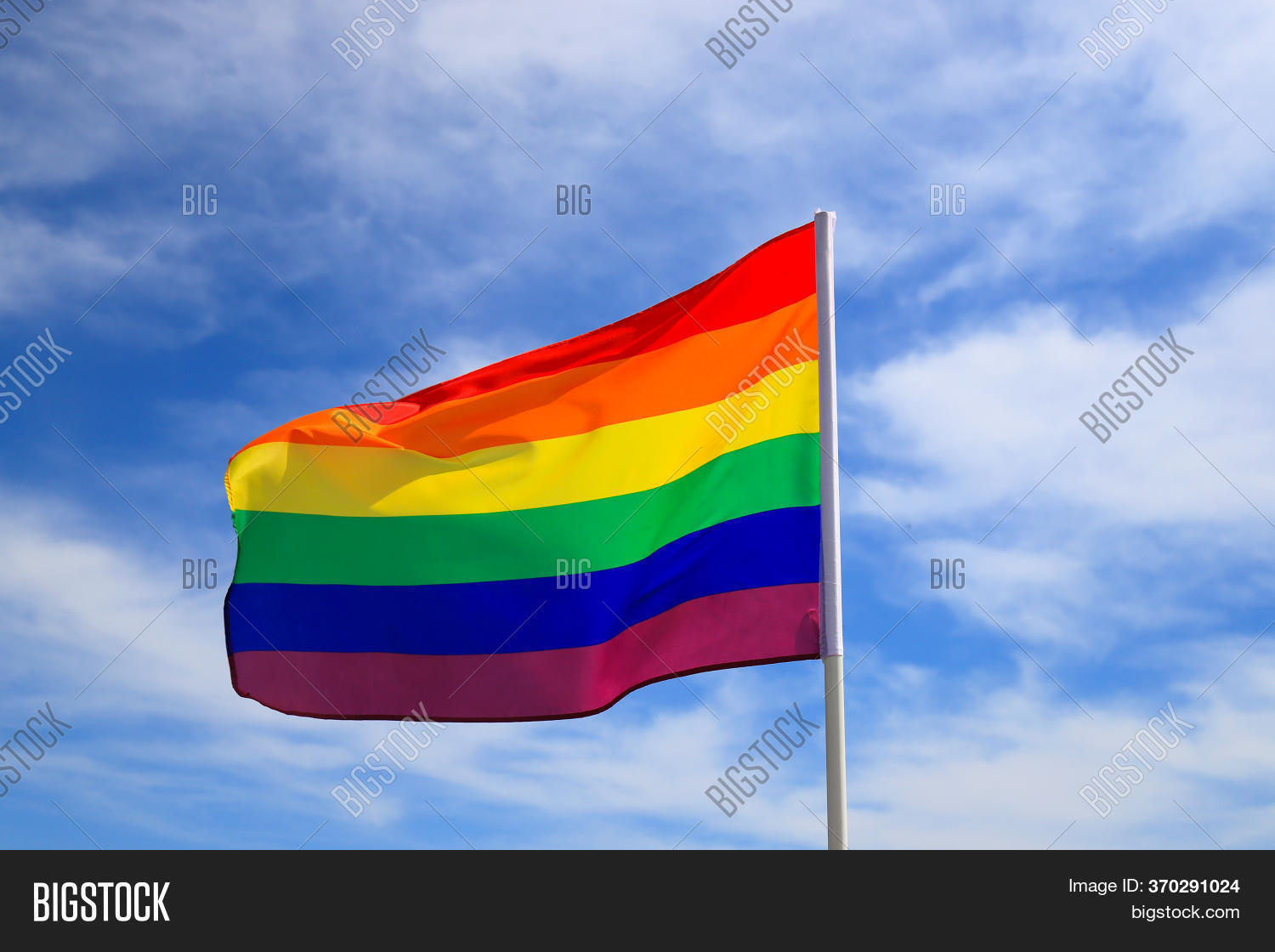Realistic Rainbow Flag Image & Photo (Free Trial) | Bigstock