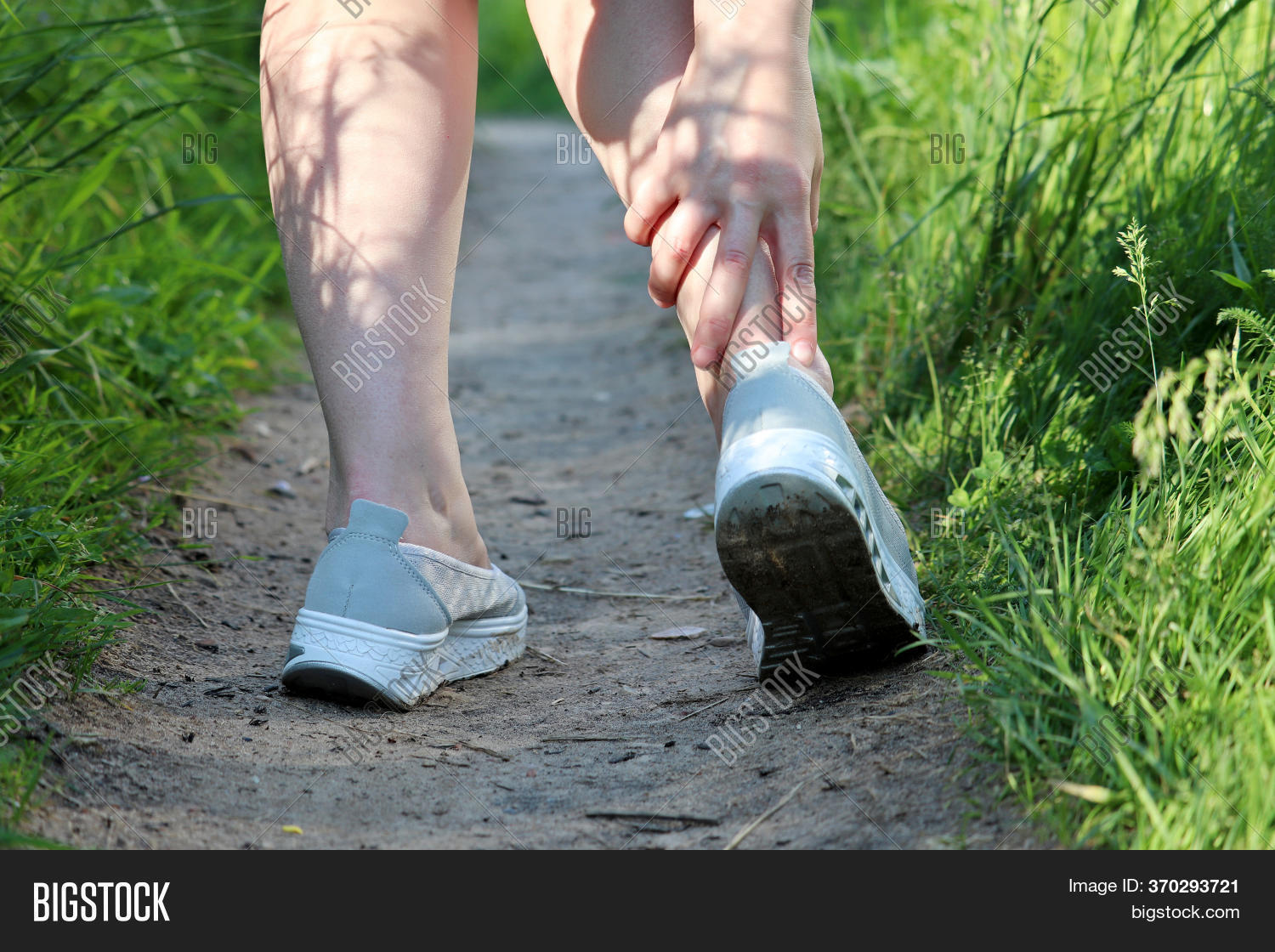 Ankle Sprain, Woman Image & Photo (Free Trial) | Bigstock