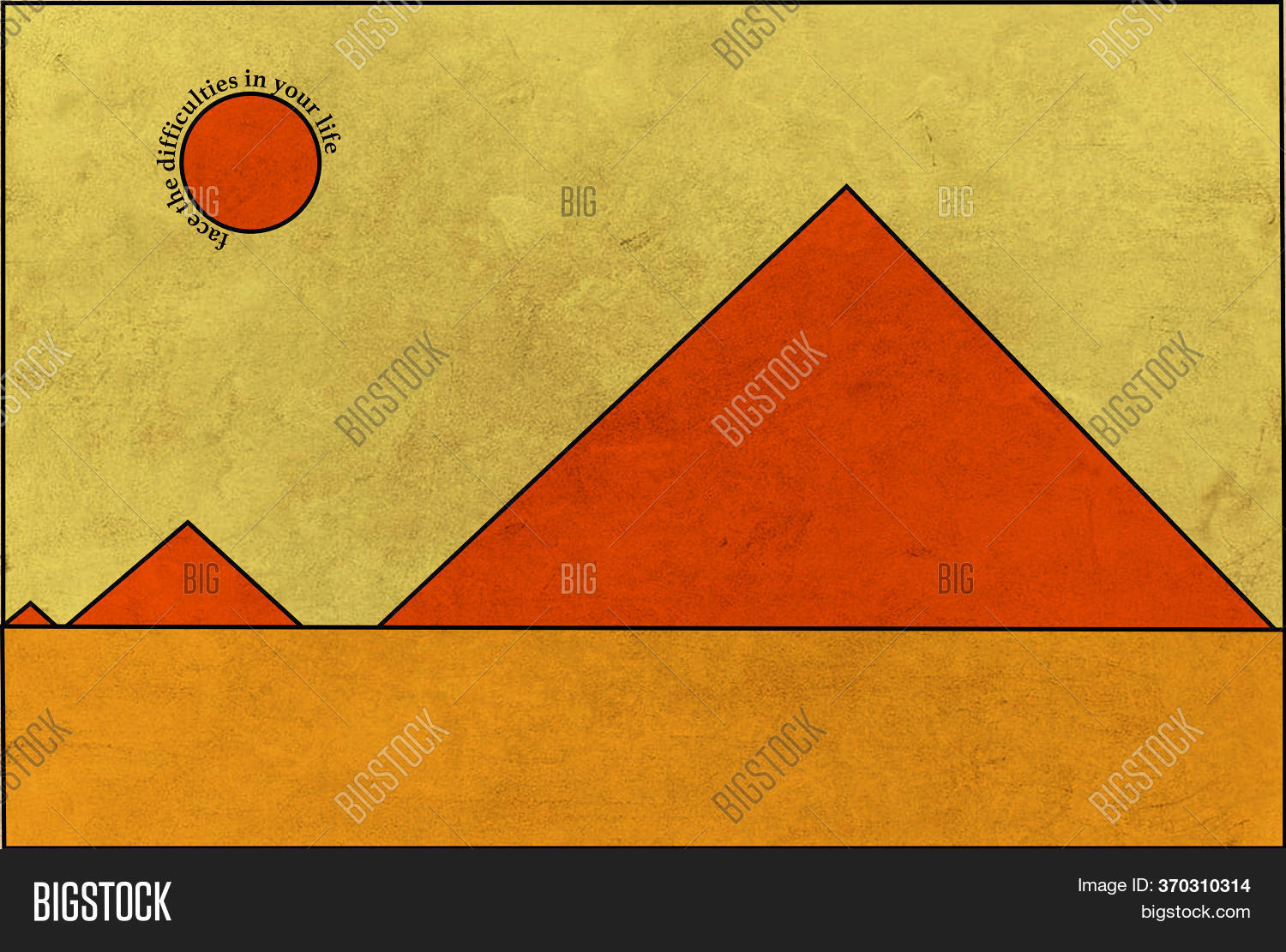 Pyramid-illustrator Image & Photo (Free Trial) | Bigstock