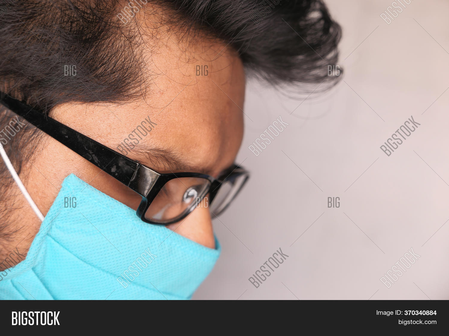 Sick Man Mask On His Image & Photo (Free Trial) | Bigstock