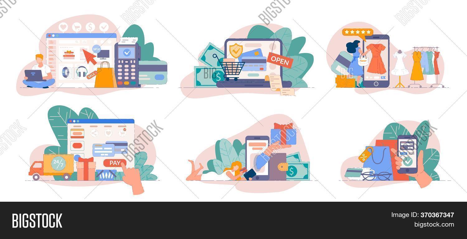 Online Store Payment. Image & Photo (Free Trial) | Bigstock