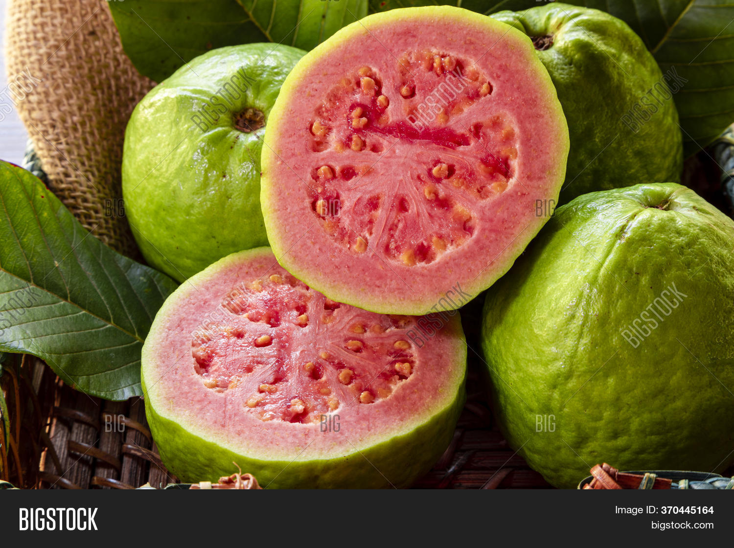 Closeup On Red Guava Image & Photo (Free Trial) | Bigstock