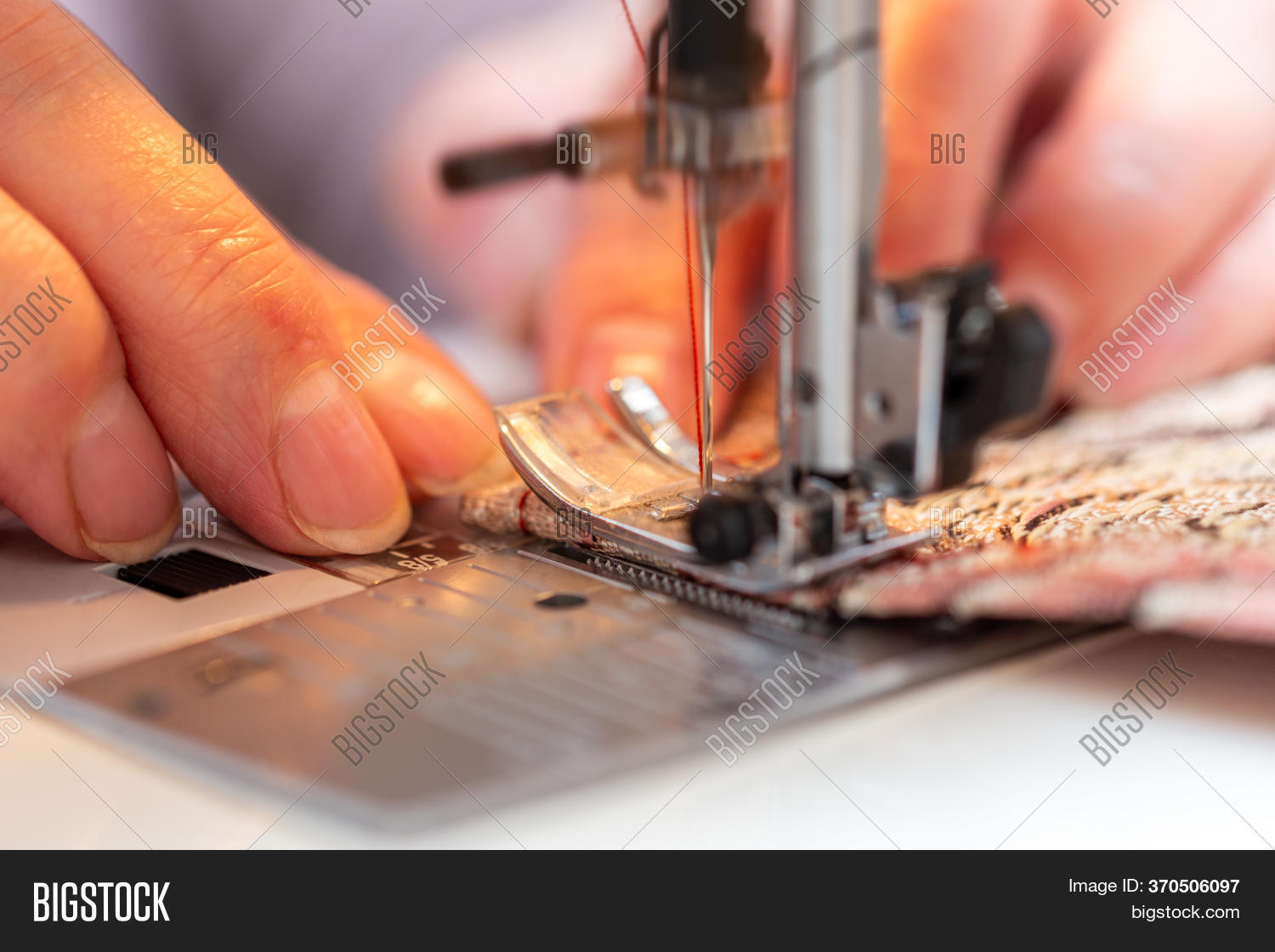 Close- View Sewing Image & Photo (Free Trial) | Bigstock