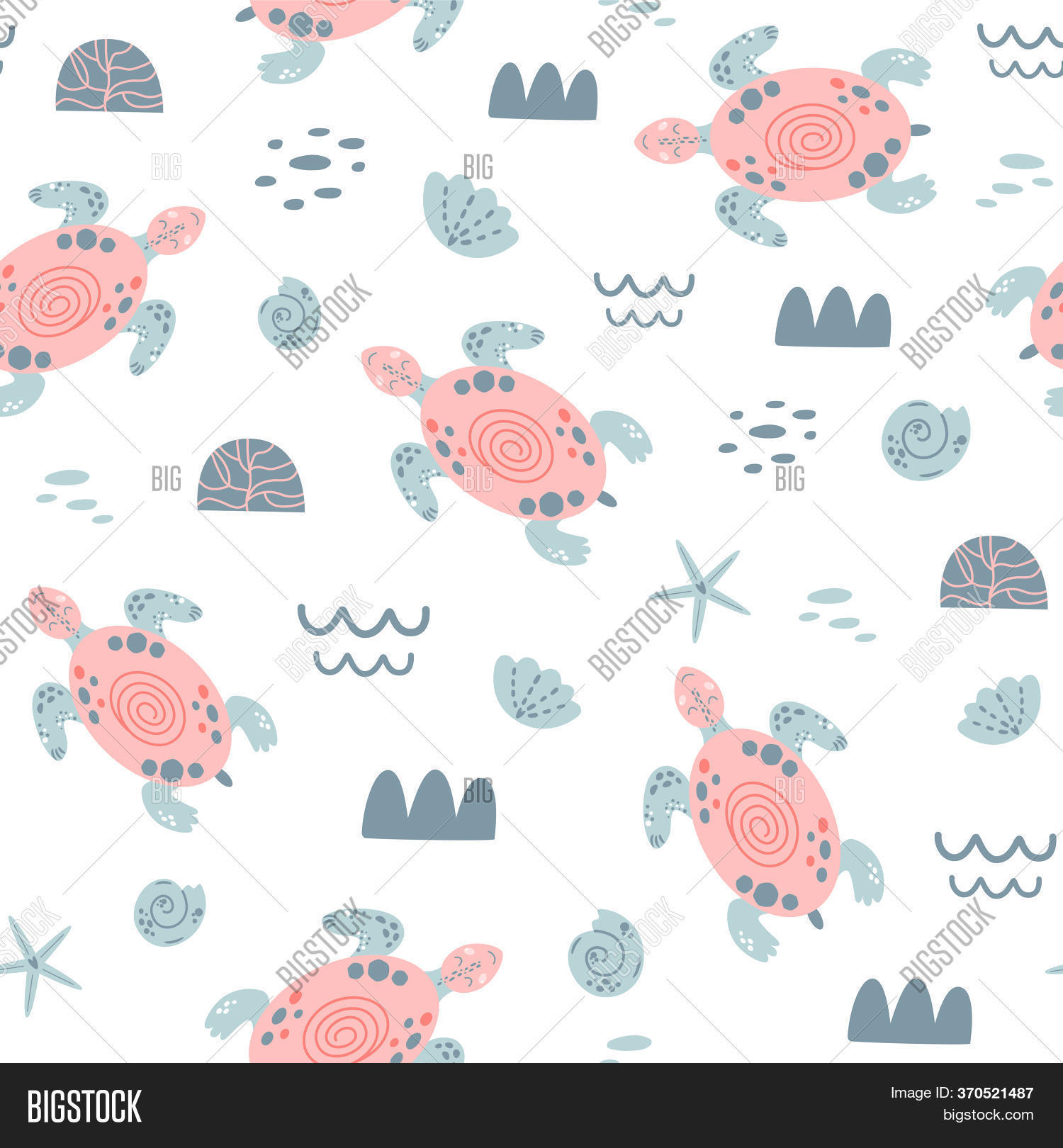 Pink Sea Turtle Image & Photo (Free Trial) | Bigstock