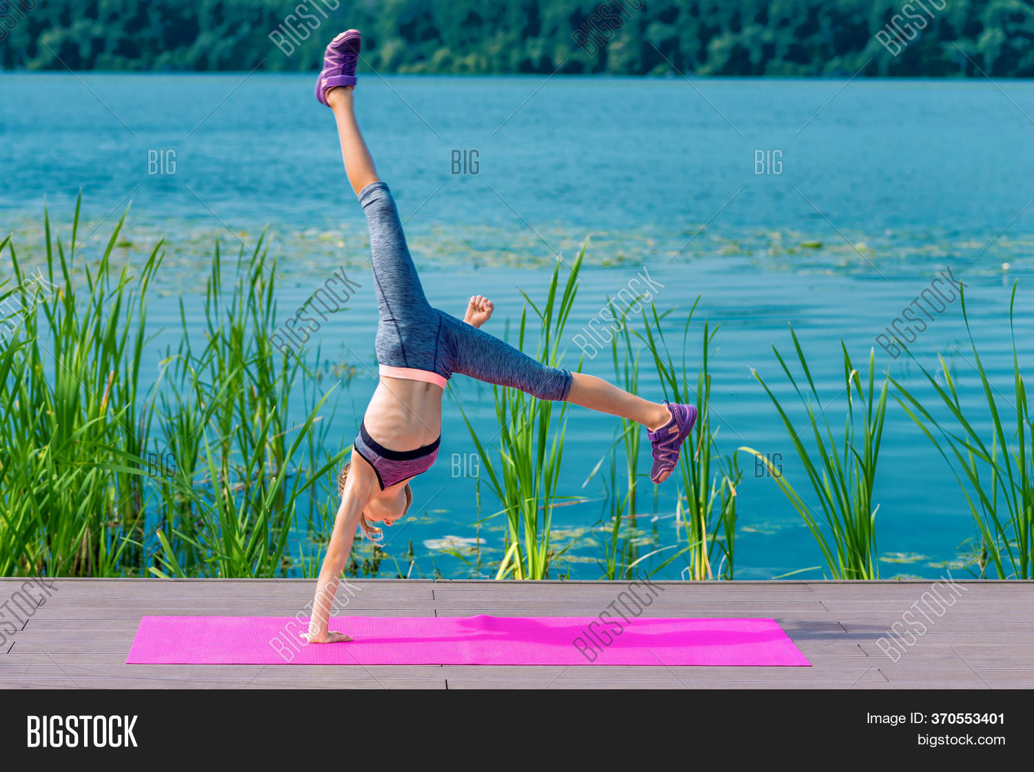 Cute Girl Doing Image & Photo (Free Trial) | Bigstock