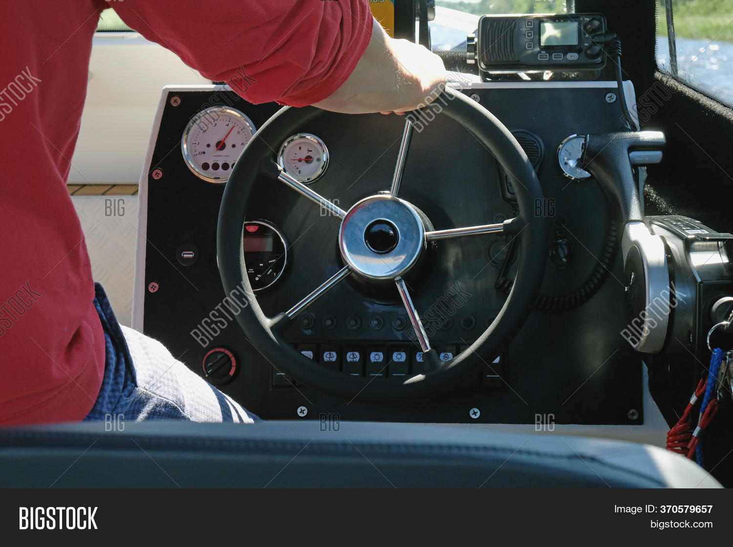 Captain Wheel On Image & Photo (Free Trial) | Bigstock