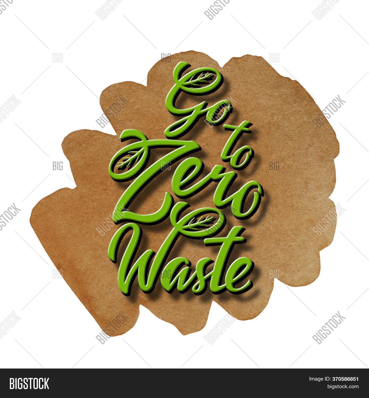 Go Zero Waste Green Image & Photo (Free Trial) | Bigstock