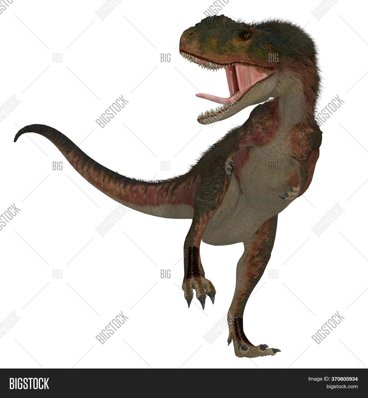 Rugops Dinosaur On Image & Photo (Free Trial) | Bigstock