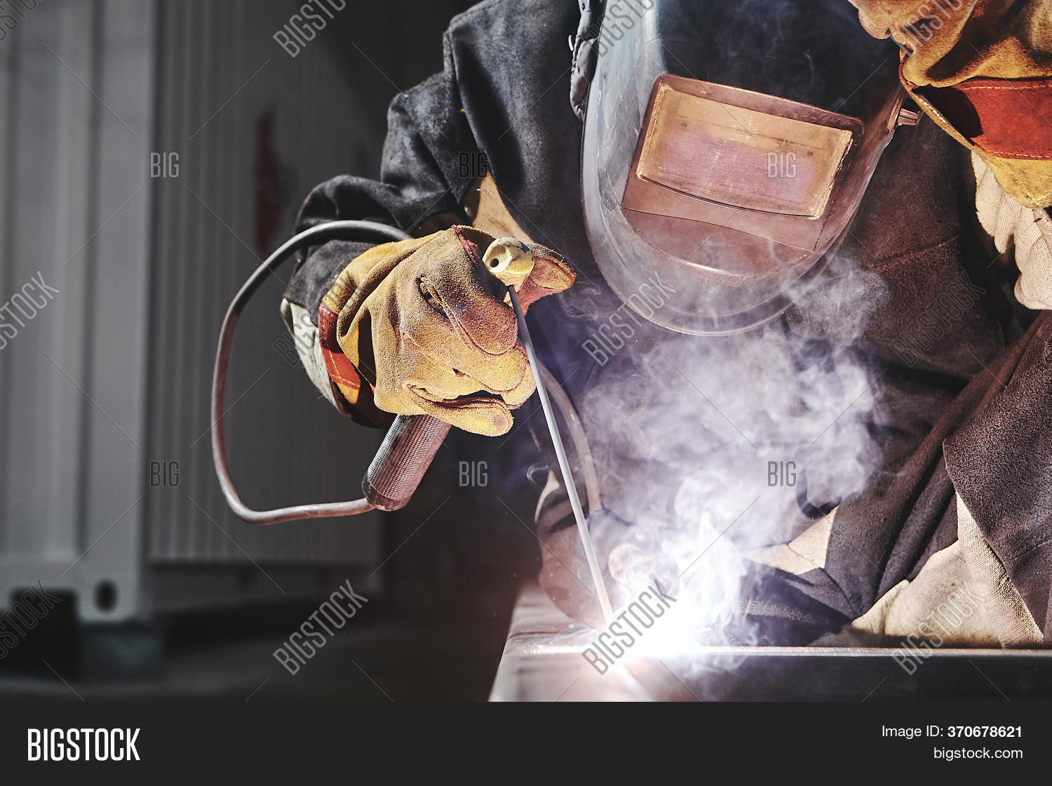 Welder Working Welding Image & Photo (Free Trial) | Bigstock