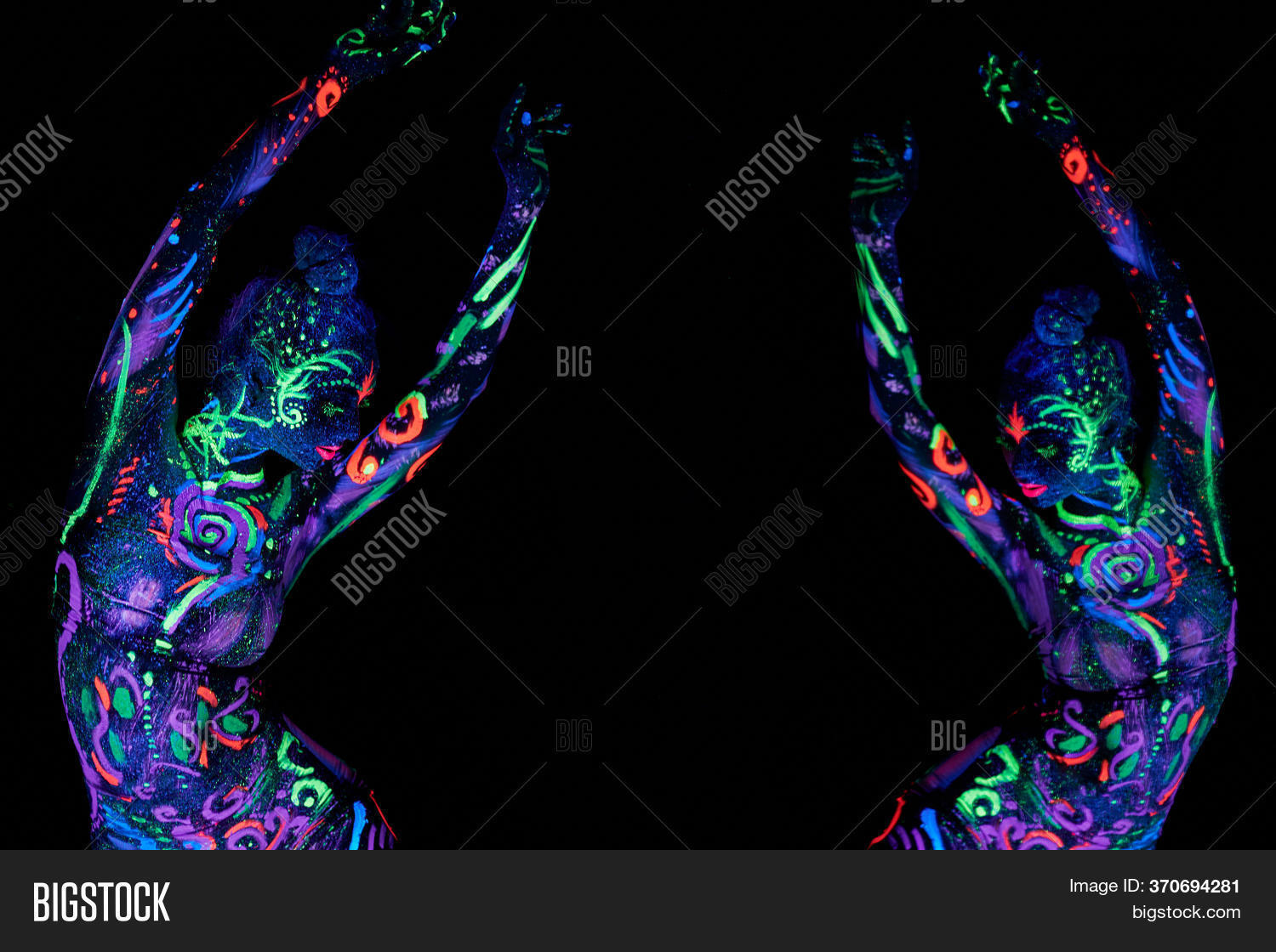 Art Woman Body Art On Image & Photo (Free Trial) | Bigstock