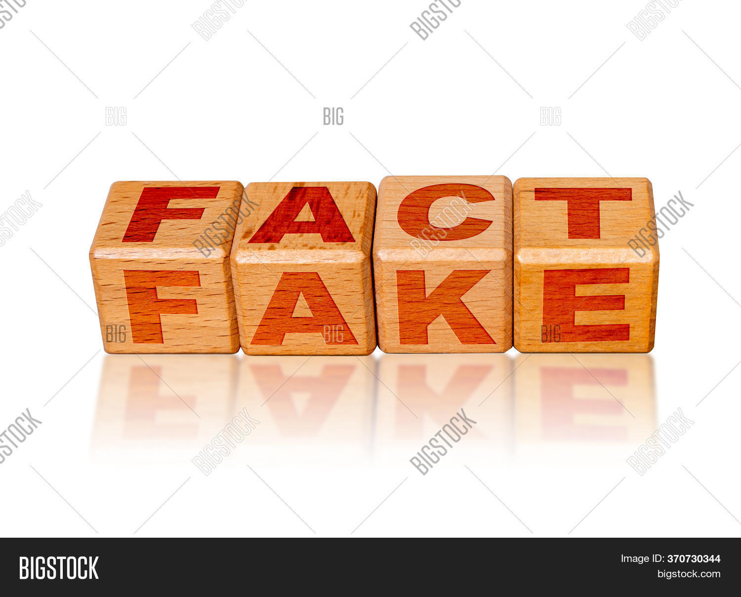 Fact Versus Fake Image & Photo (Free Trial) | Bigstock