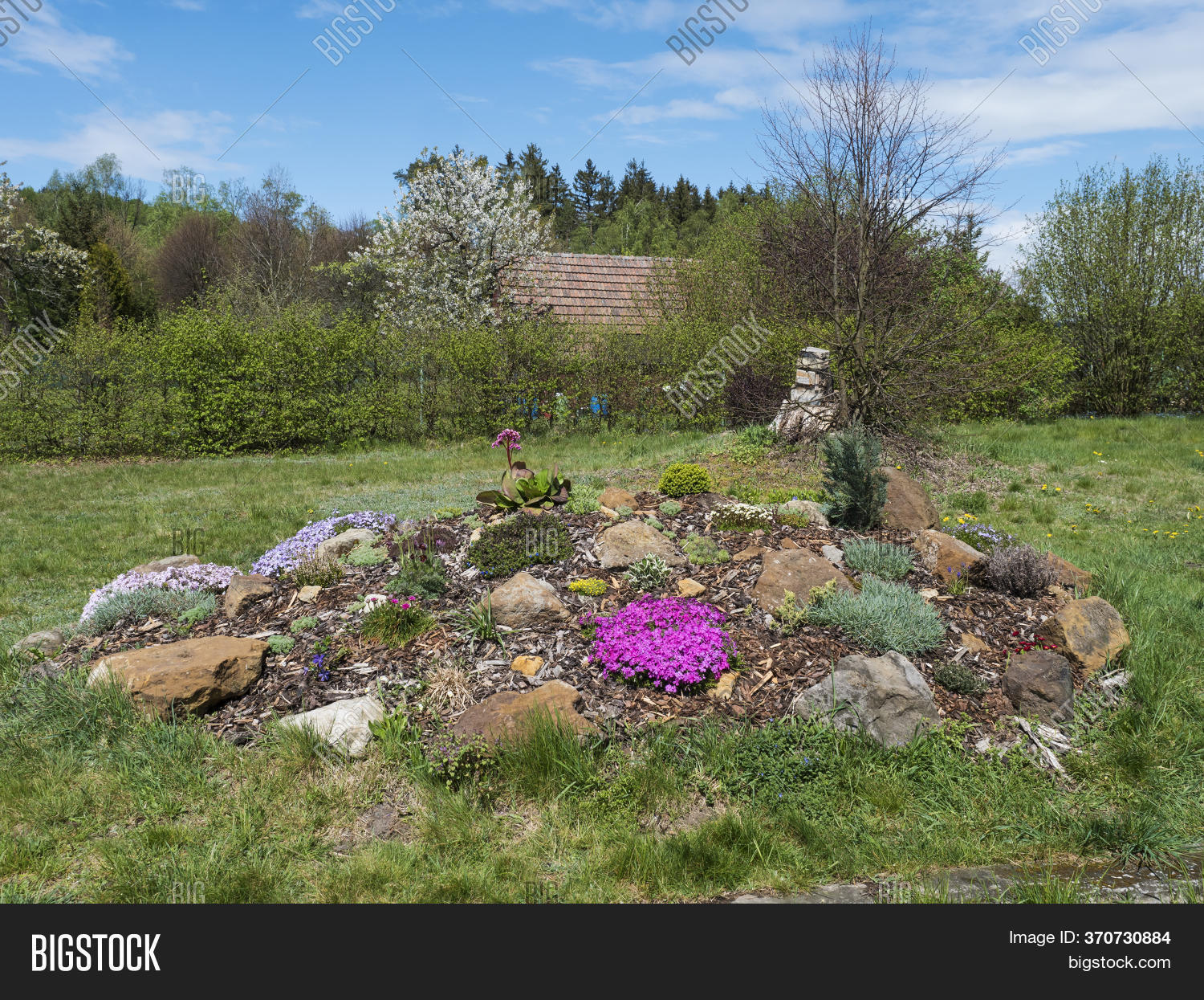 View On Spring Garden Image & Photo (Free Trial) | Bigstock