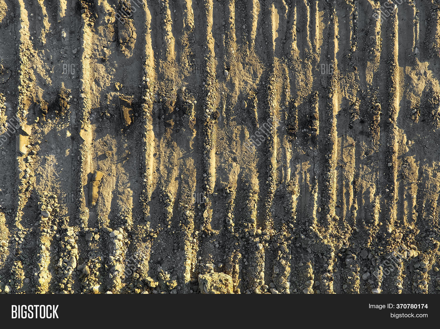 Excavator Tracks On Image & Photo (Free Trial) | Bigstock